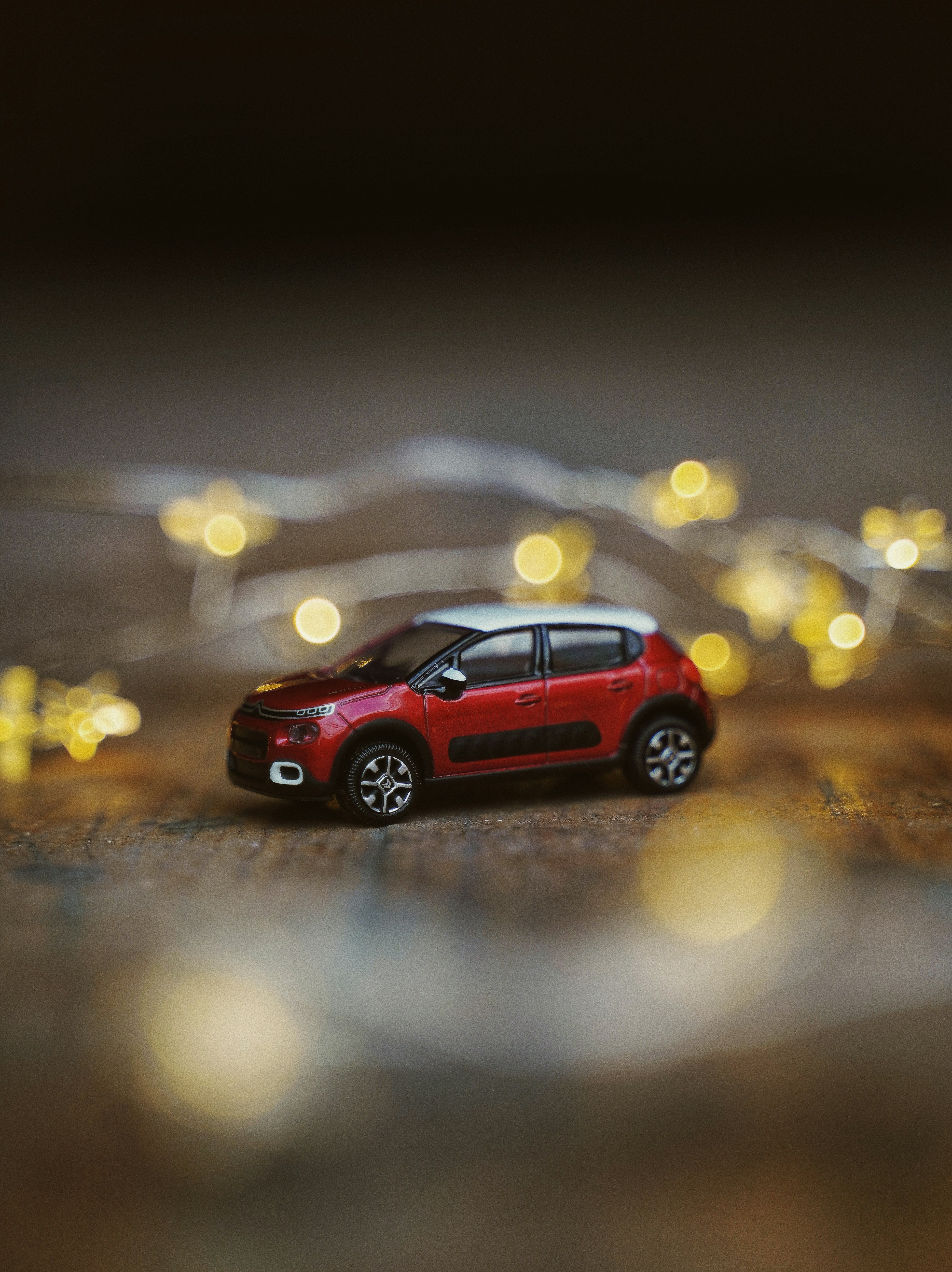 White and red coupe vehicle die-cast model photo – Free Car Image on ...