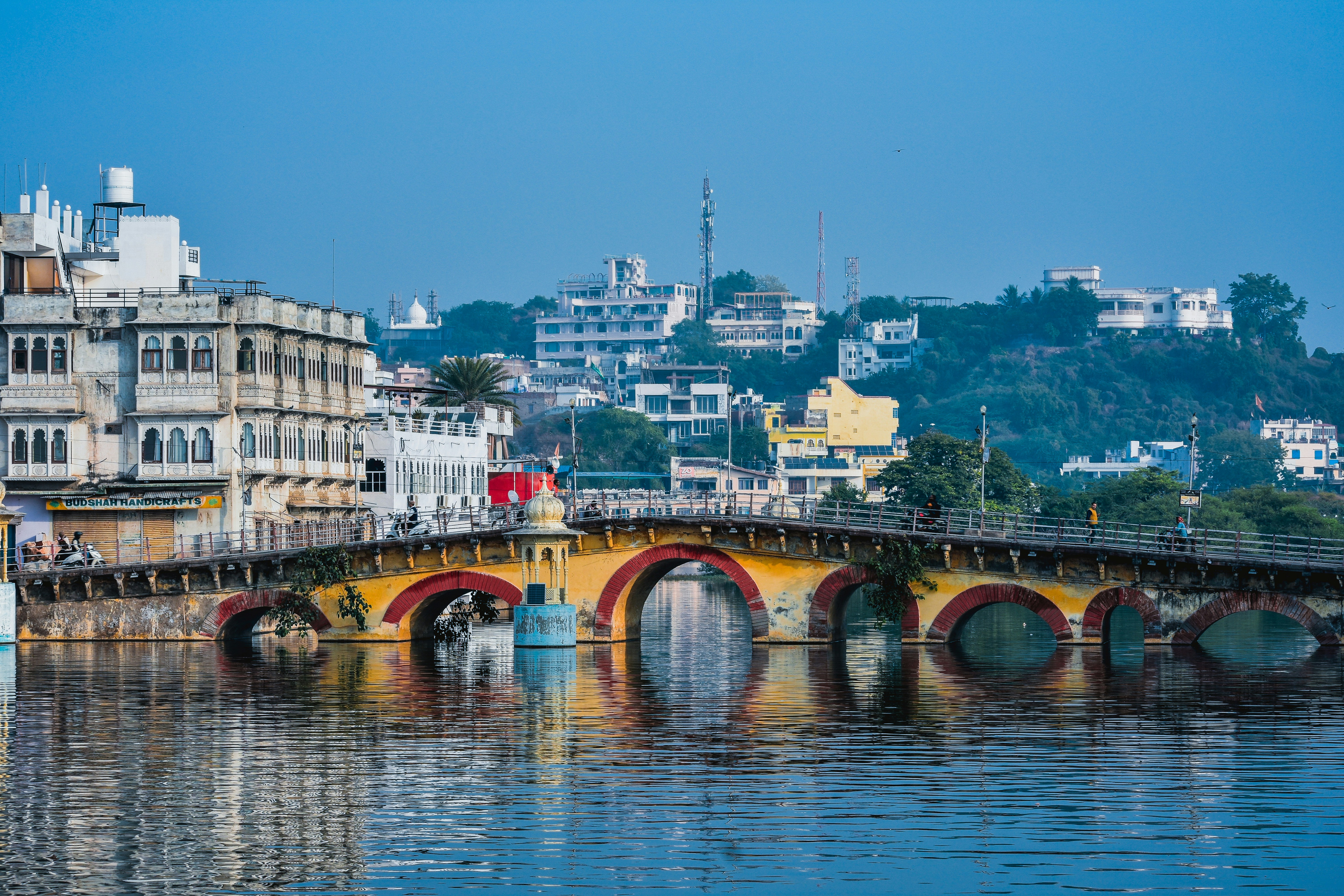 Yellow and black concrete bridge photo – Free Rajasthan Image on Unsplash