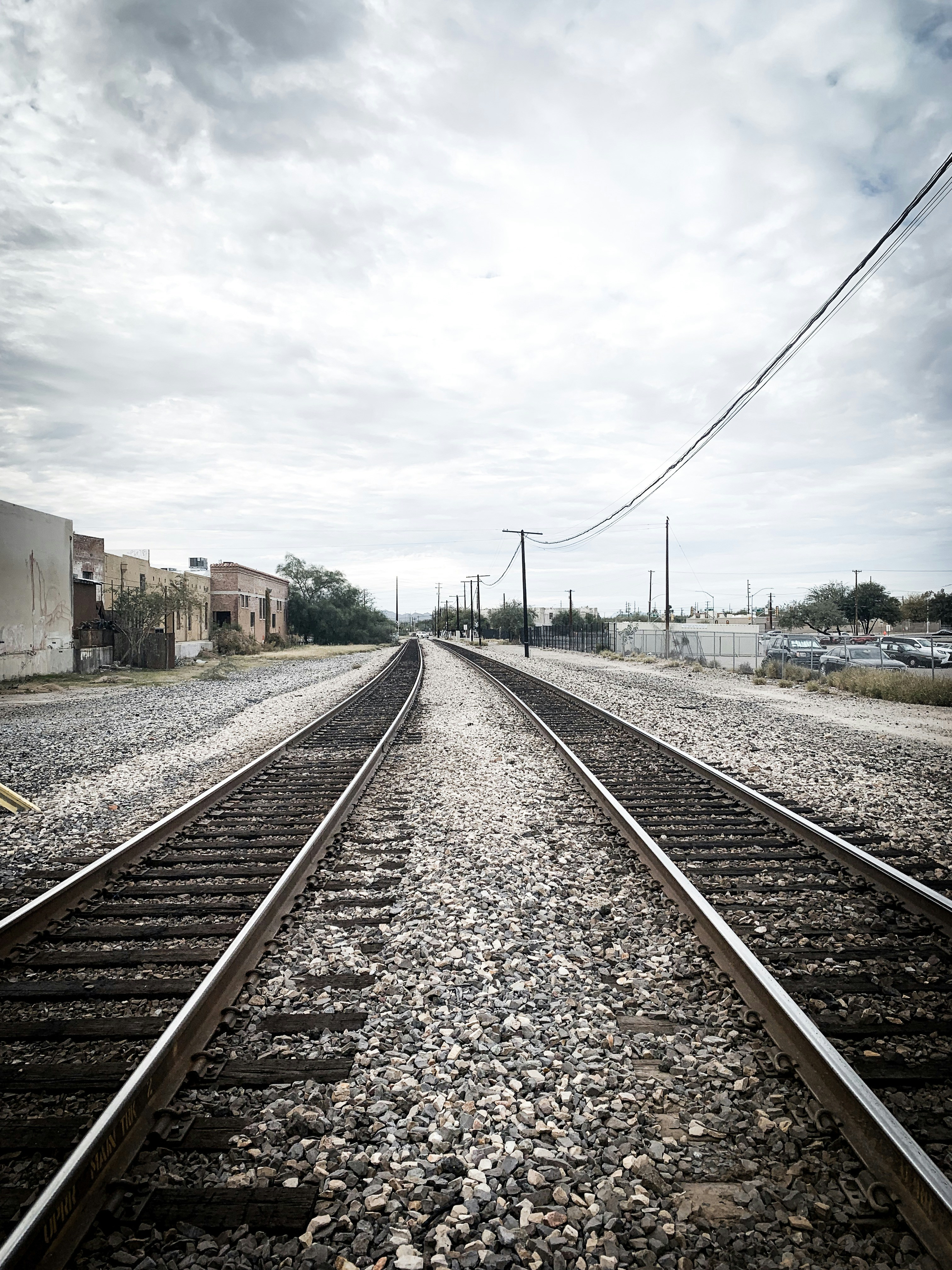 Train railway during daytime photo – Free Downtown Image on Unsplash