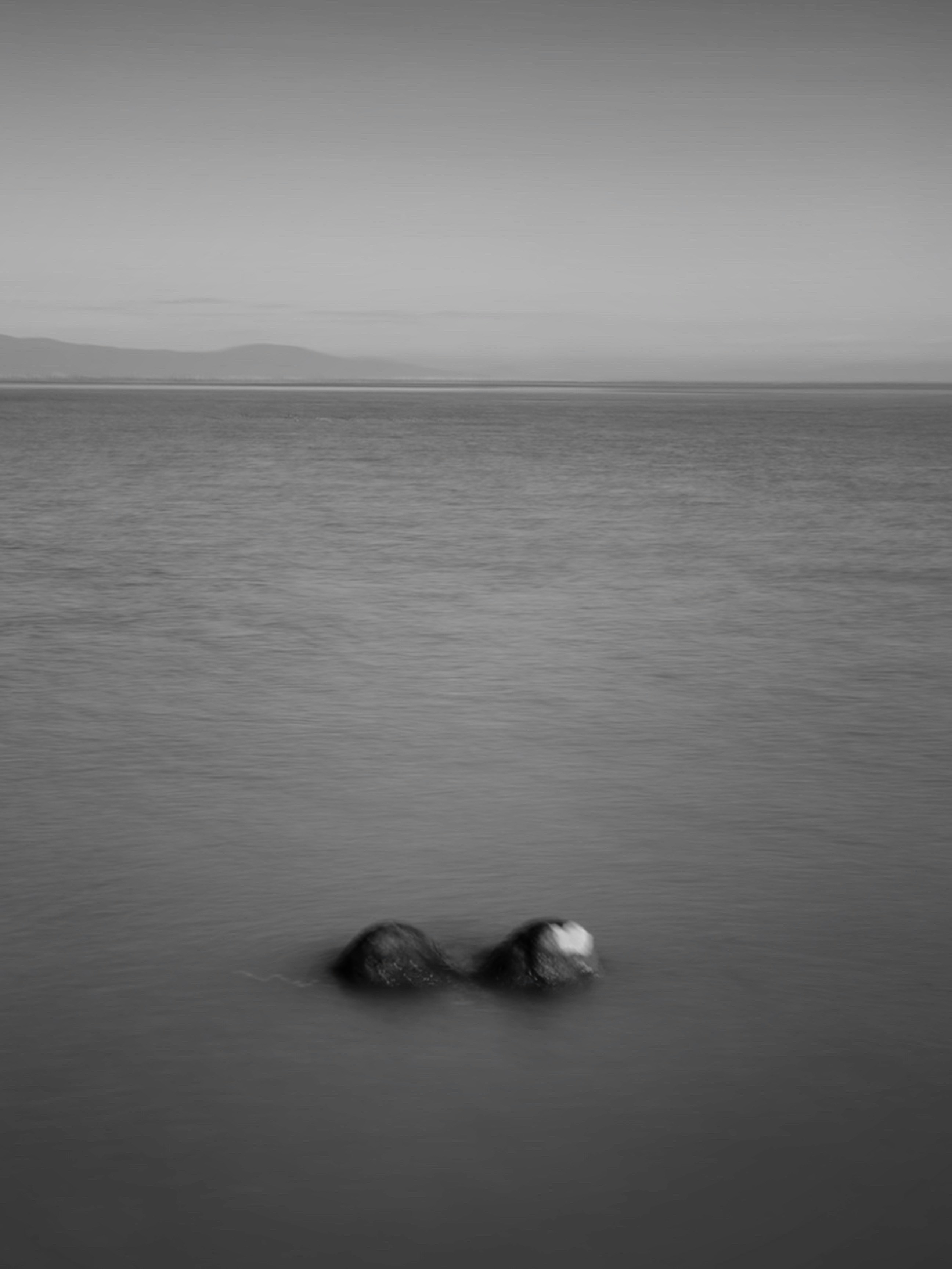 Pebble Sentinels at the Quiet Shore