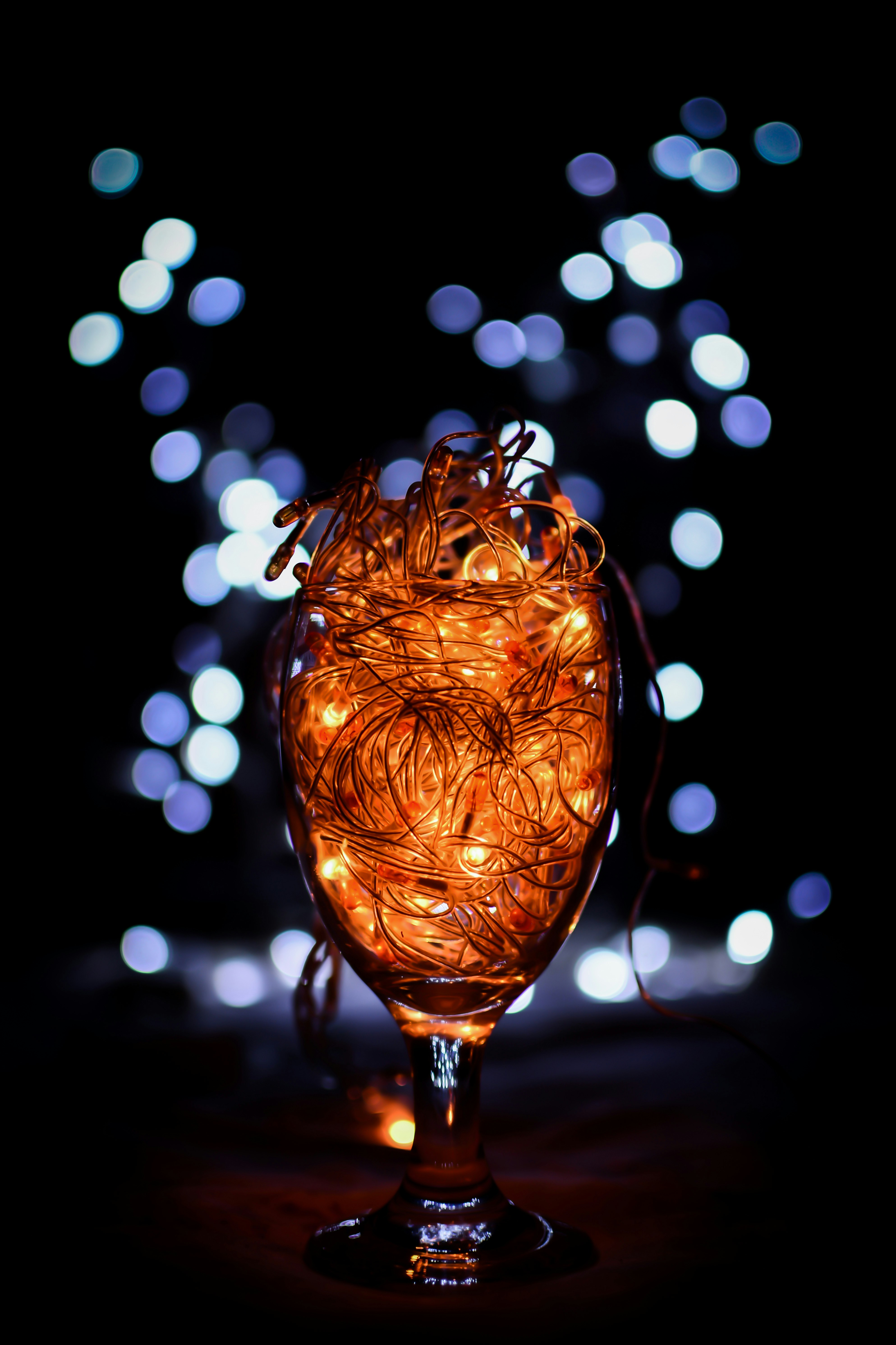 Glowing Glass Garland: a Ruby-tangled Light Sculpture