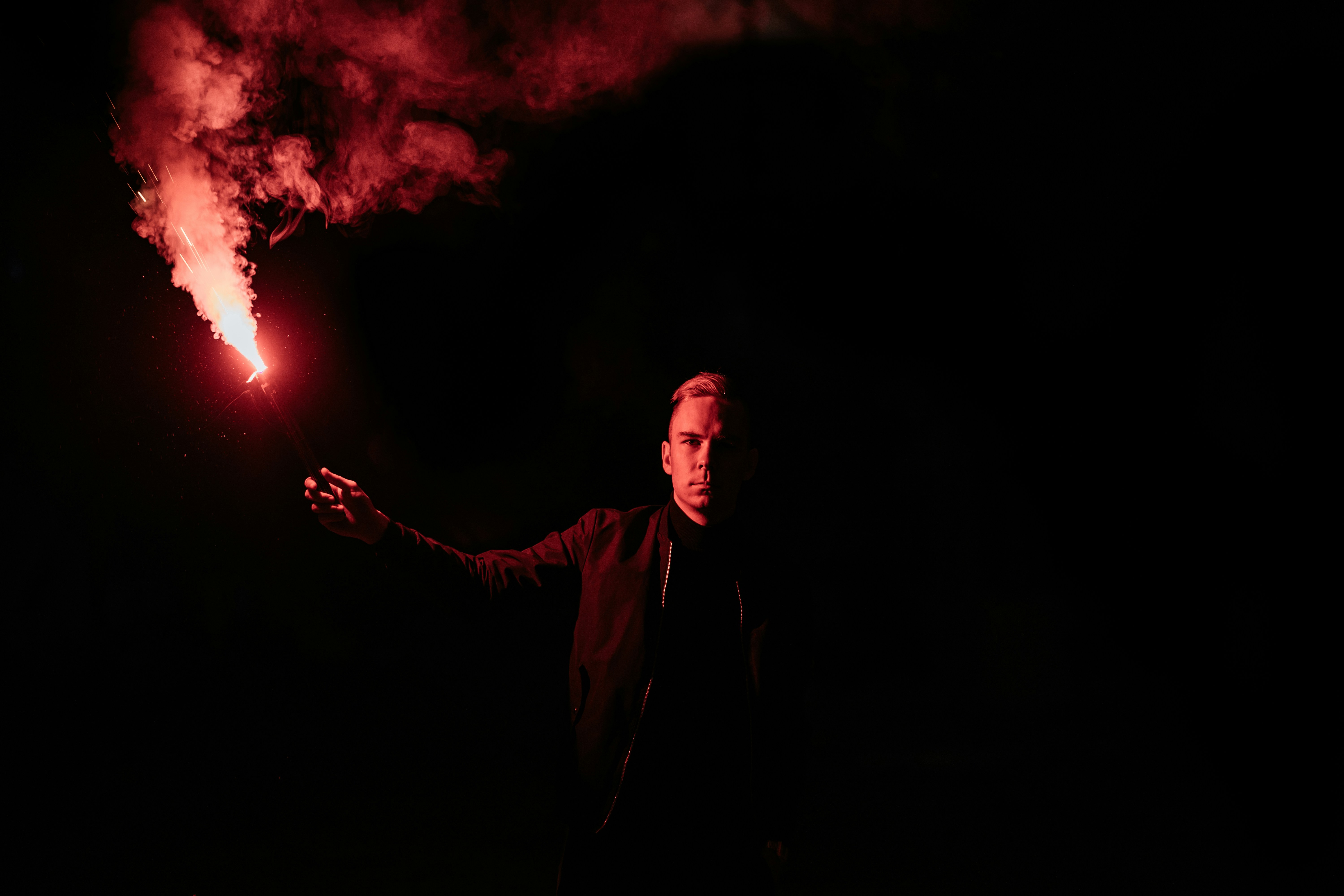 Man holding fireworks photo – Free Light Image on Unsplash