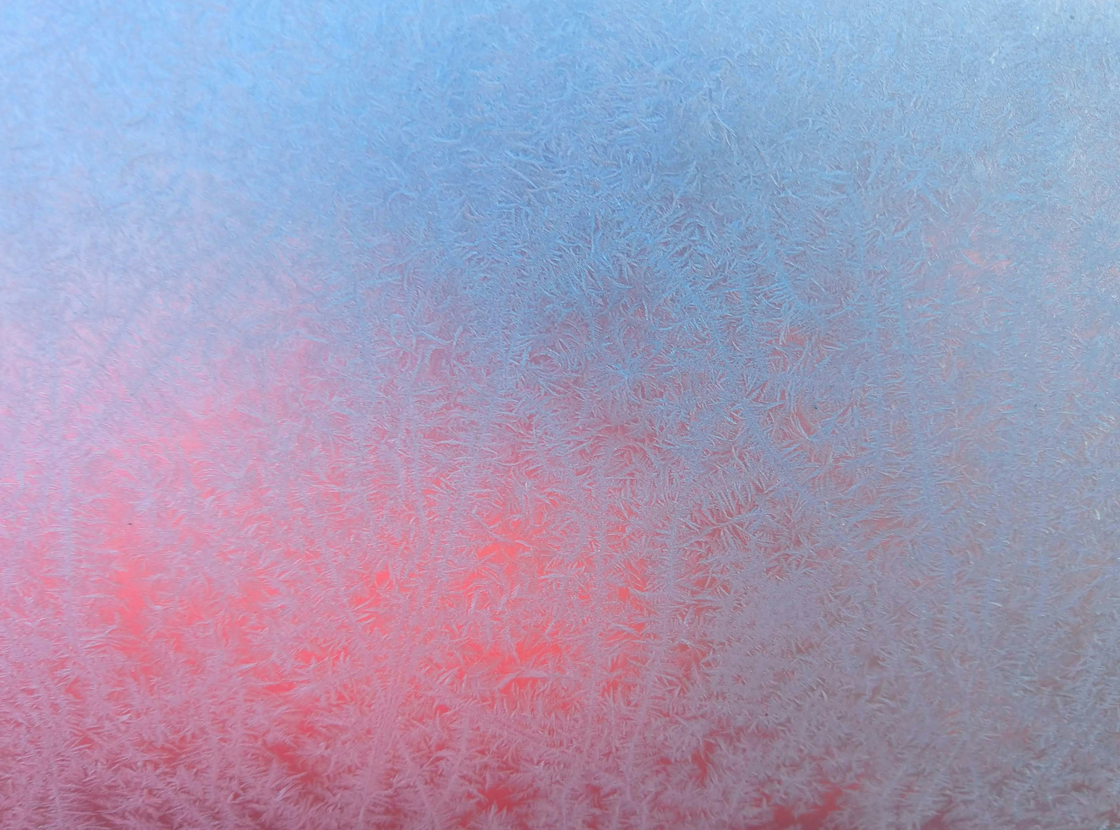 A frosted window with red and blue colors photo – Free Texture Image on ...