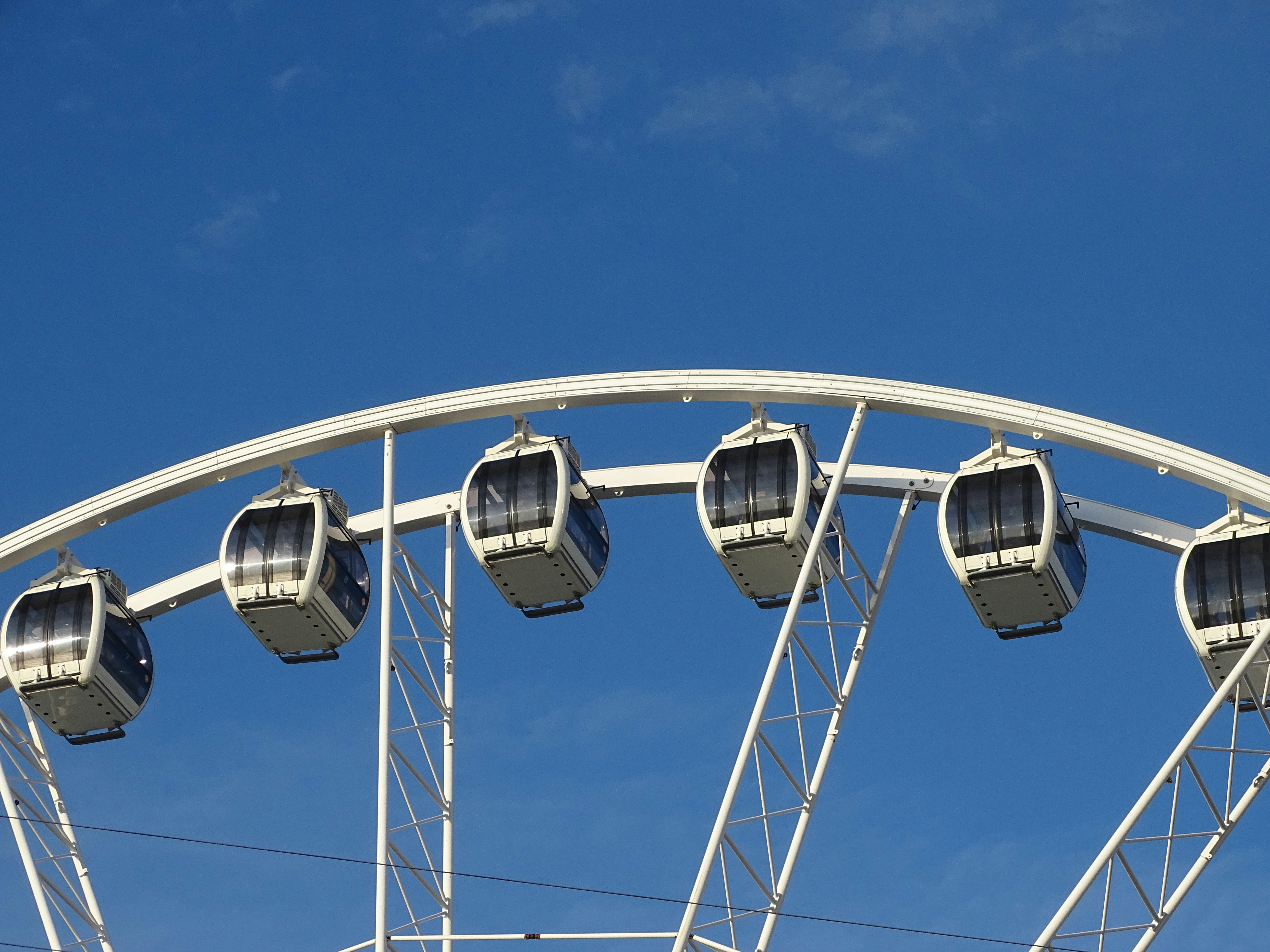 De ferris wheel at the Scheveningen pier