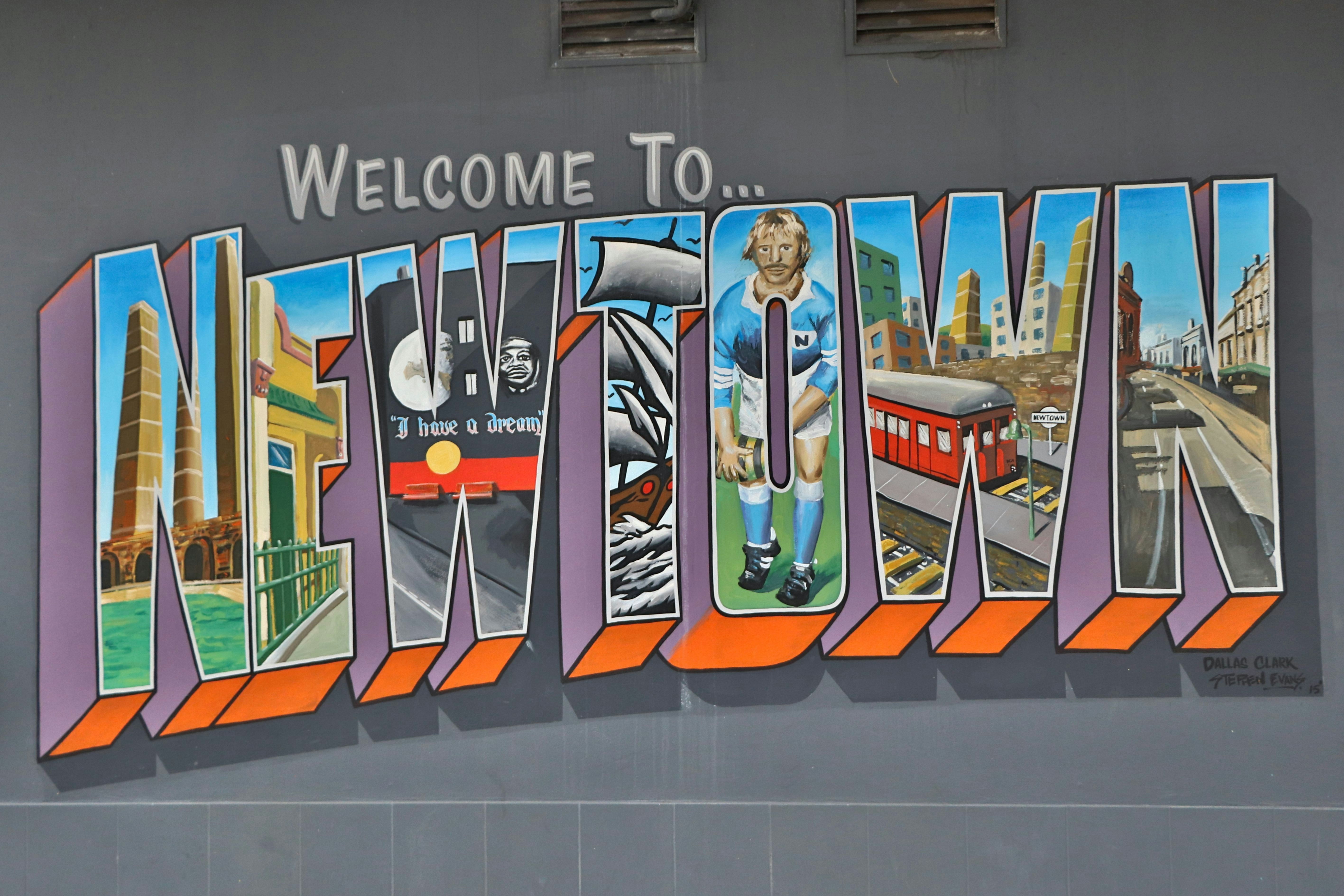 Newtown sign screenshot photo – Free Art Image on Unsplash