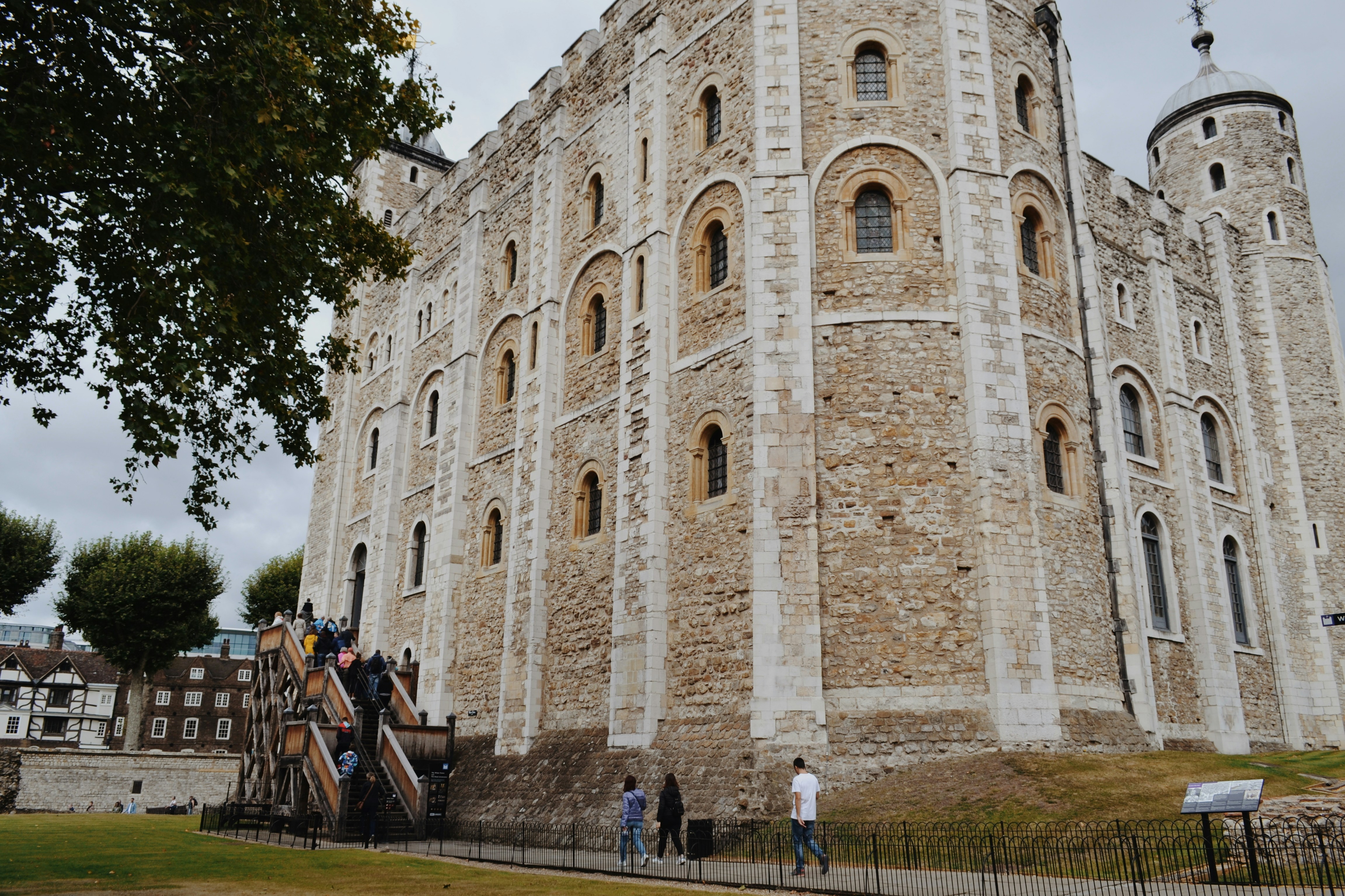 People walling near concrete building photo – Free Tower of london ...