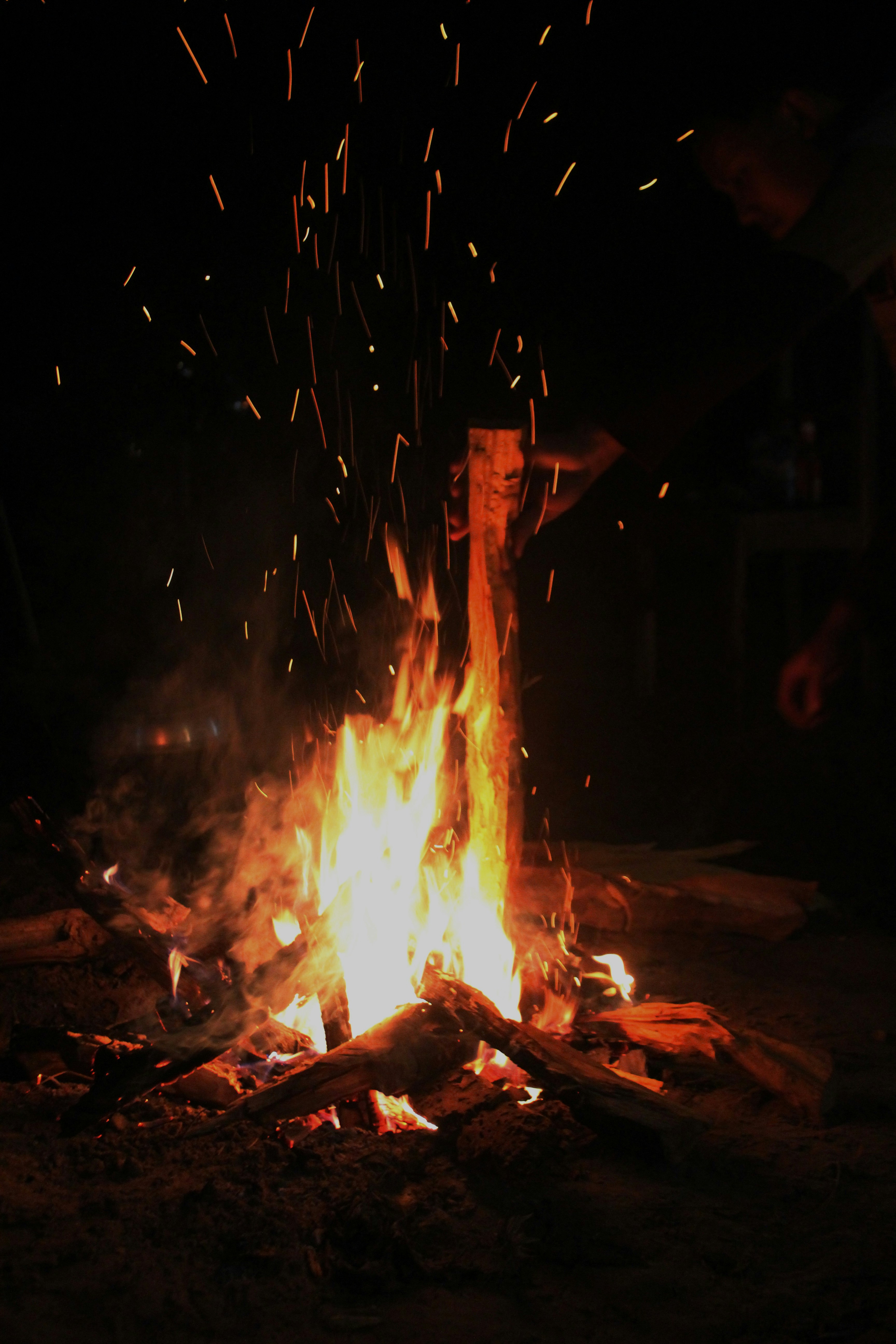 Bonfire during nighttime photo – Free Srimangal Image on Unsplash