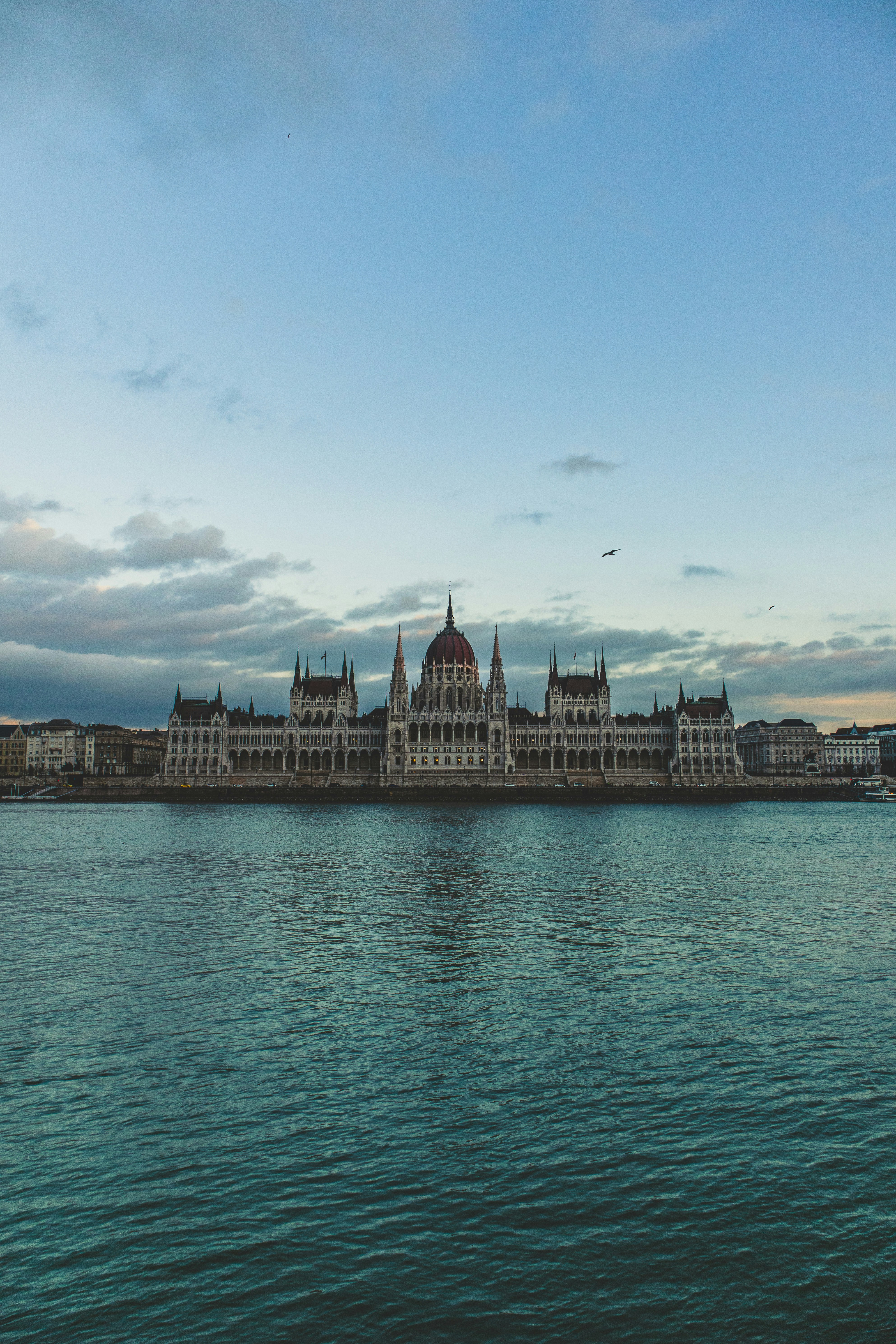 Danube Symmetry: Budapest Parliament at Dusk