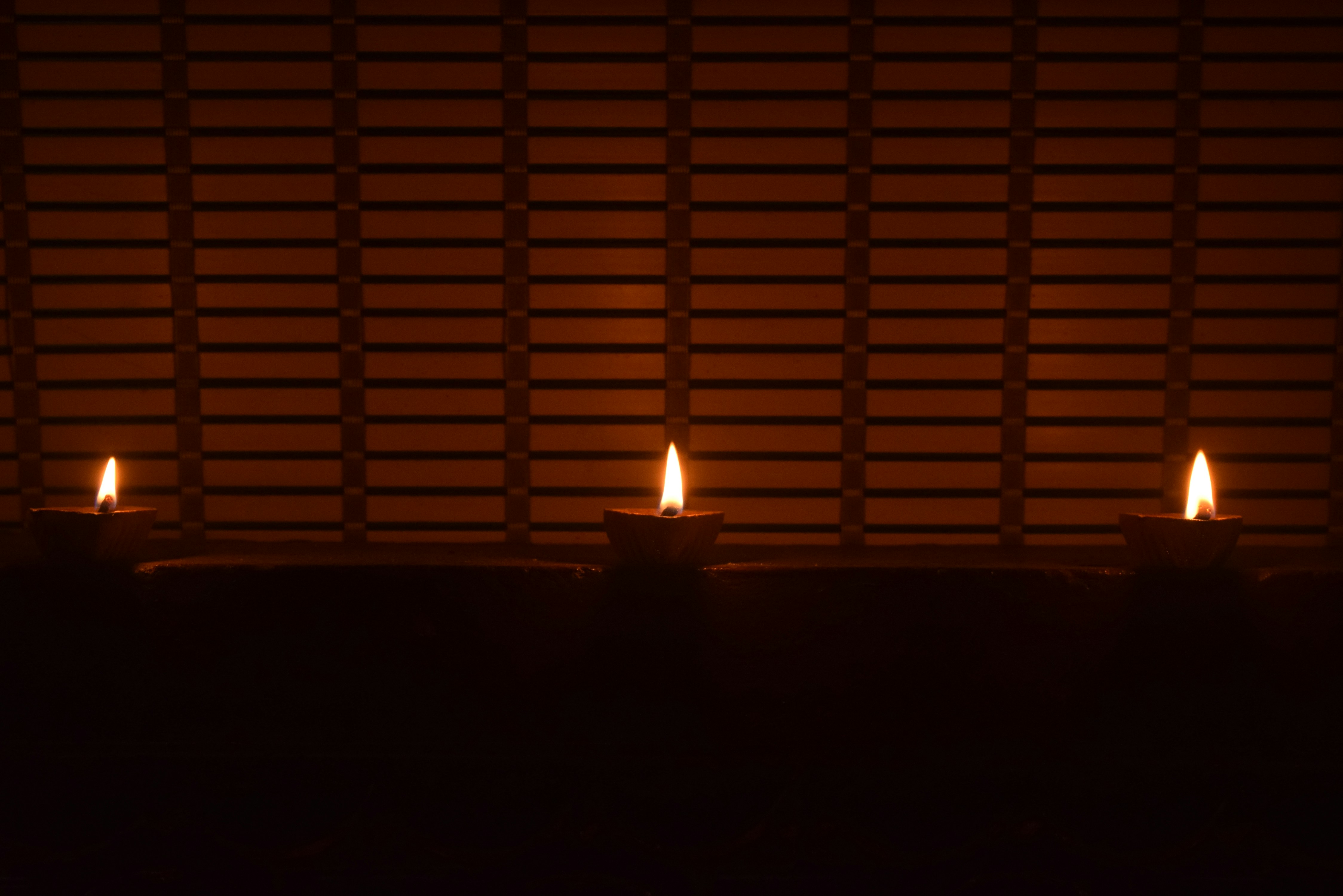 Triple Flame on a Quiet Grid