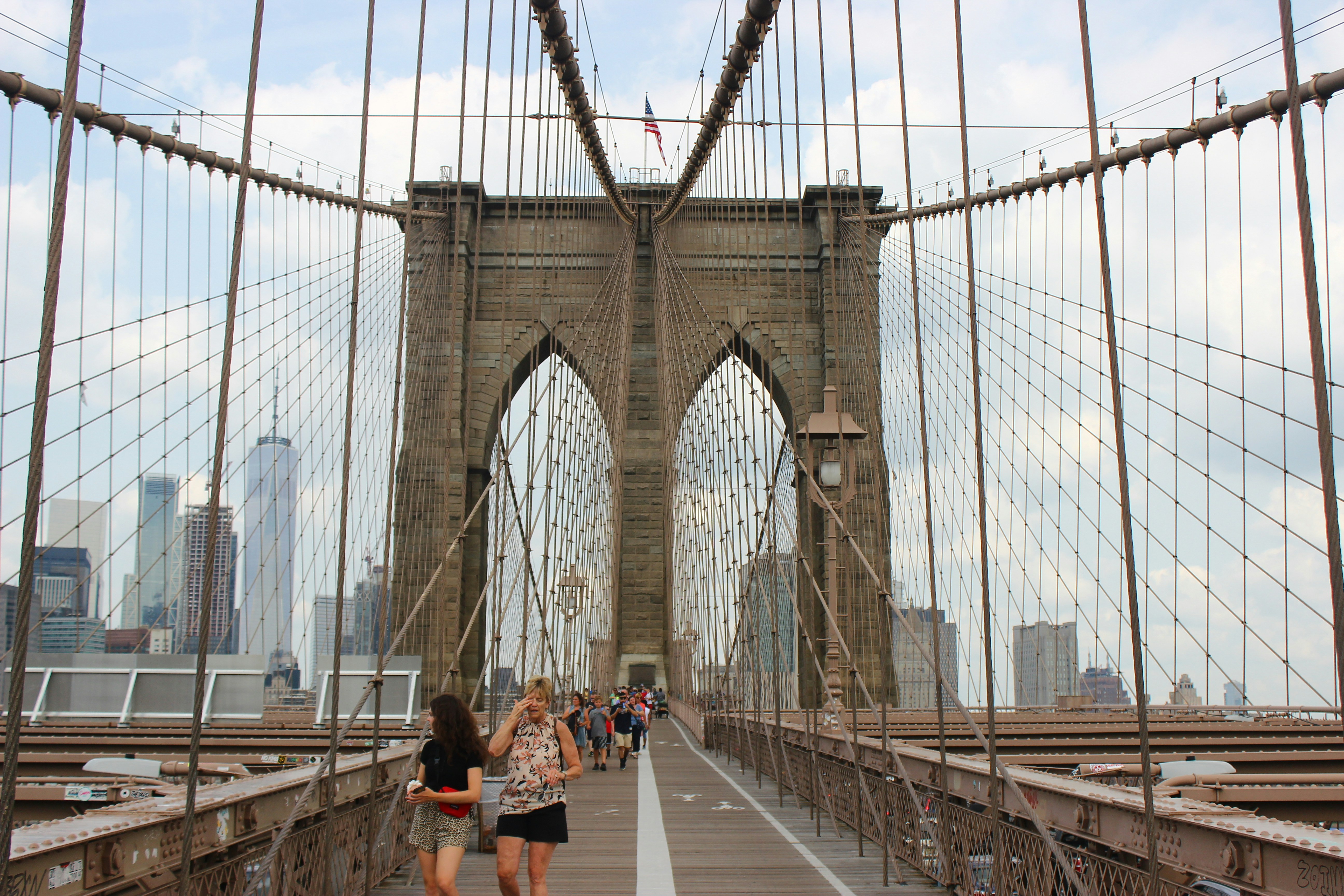Cables, Arch, and City: A Brooklyn Bridge Stroll