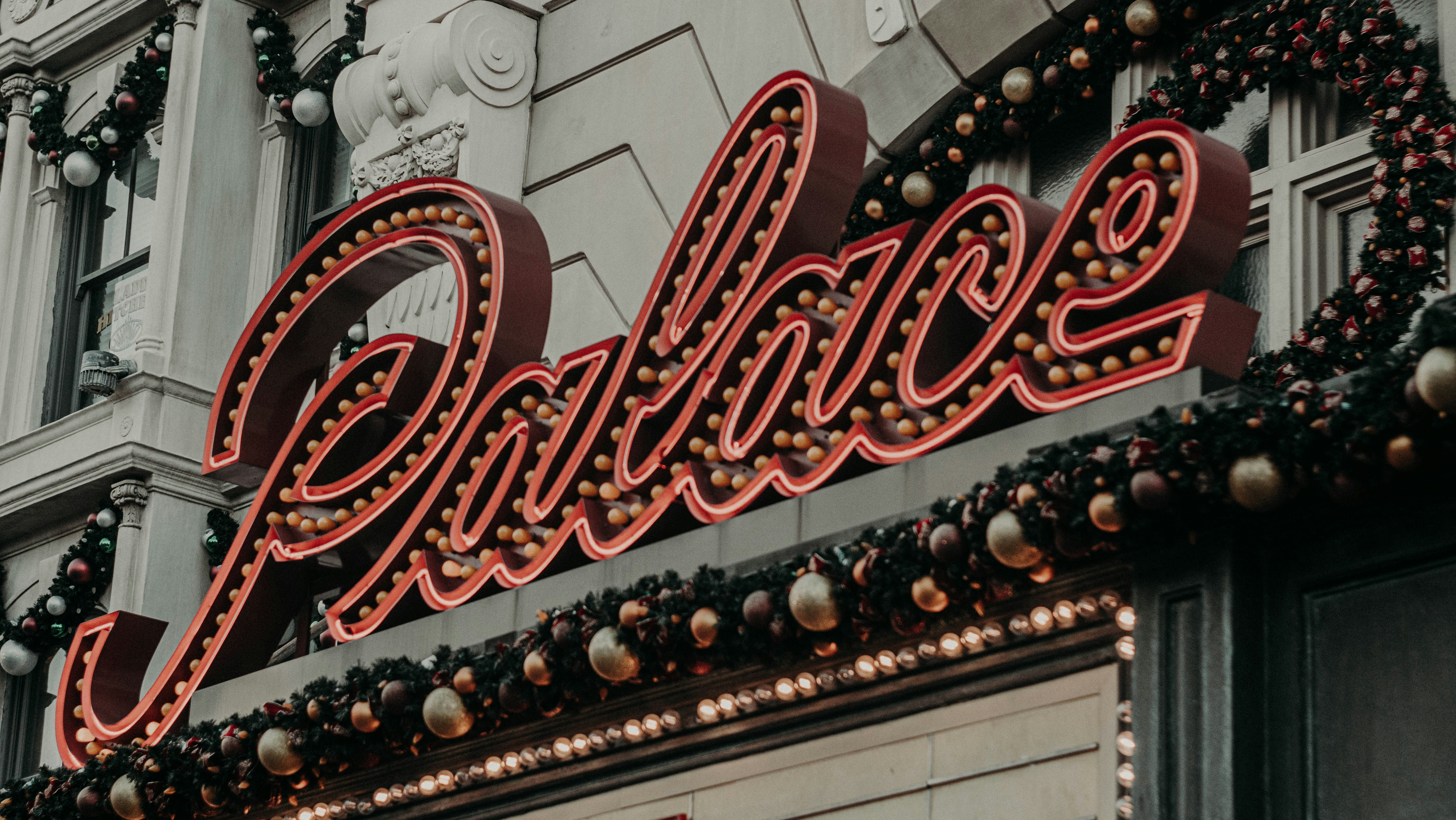 Shallow focus photo of Palace neon signage photo – Free Building Image ...