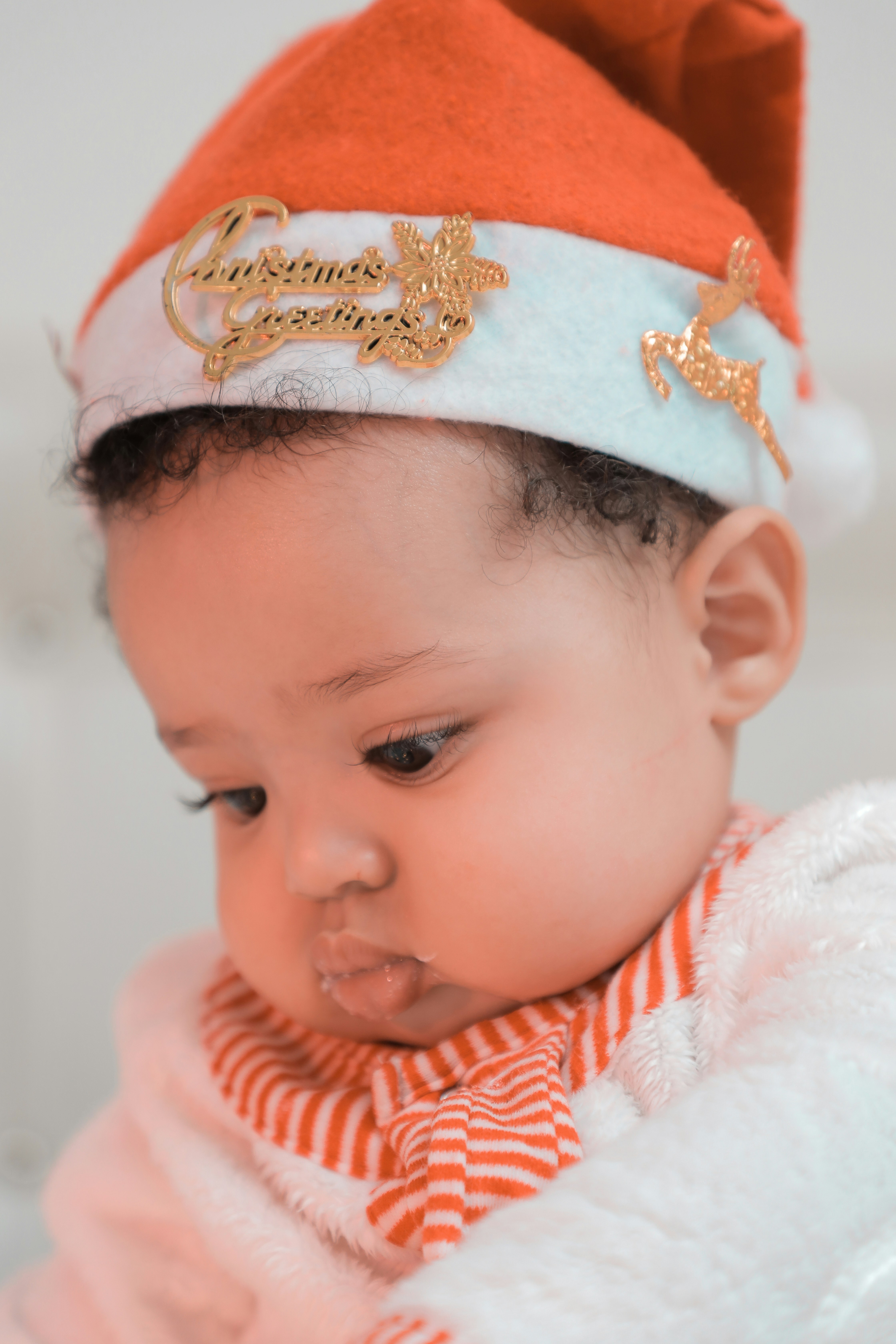 Baby pouting their lips and looking downwards photo – Free Ethiopia ...