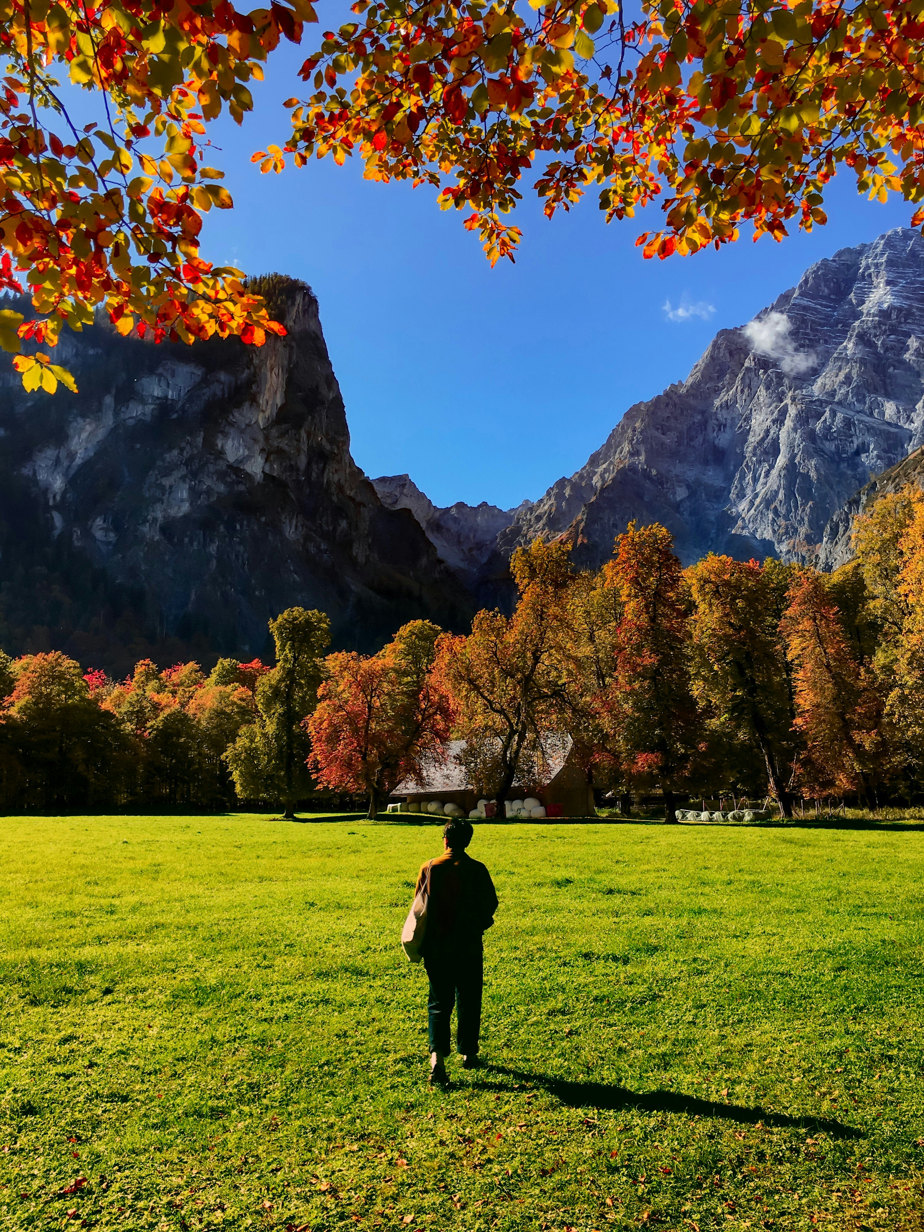 Person Standing Near Outdoor During Daytime Photo Free House Image On