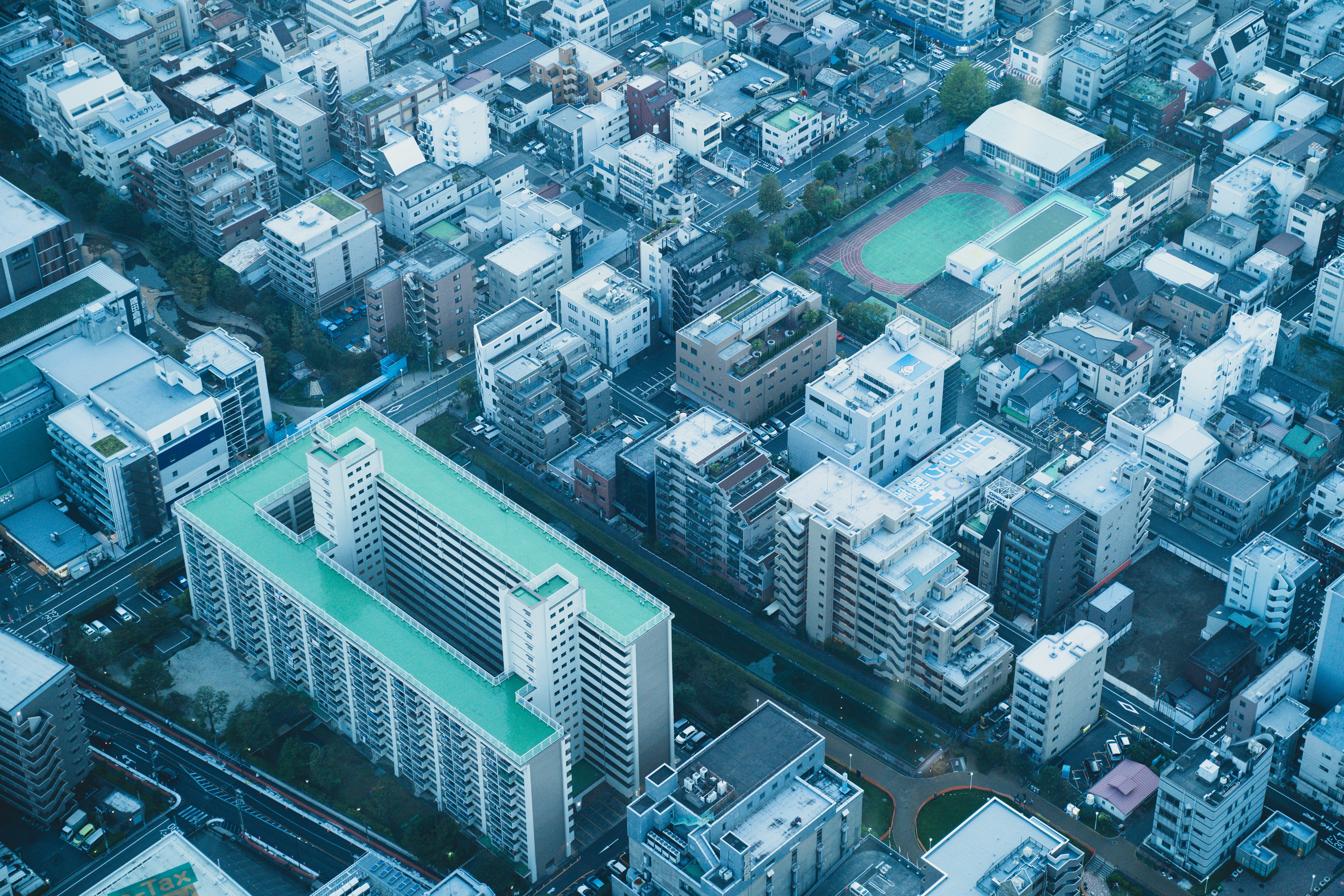 Aerial photography of city with high-rise buildings during daytime ...