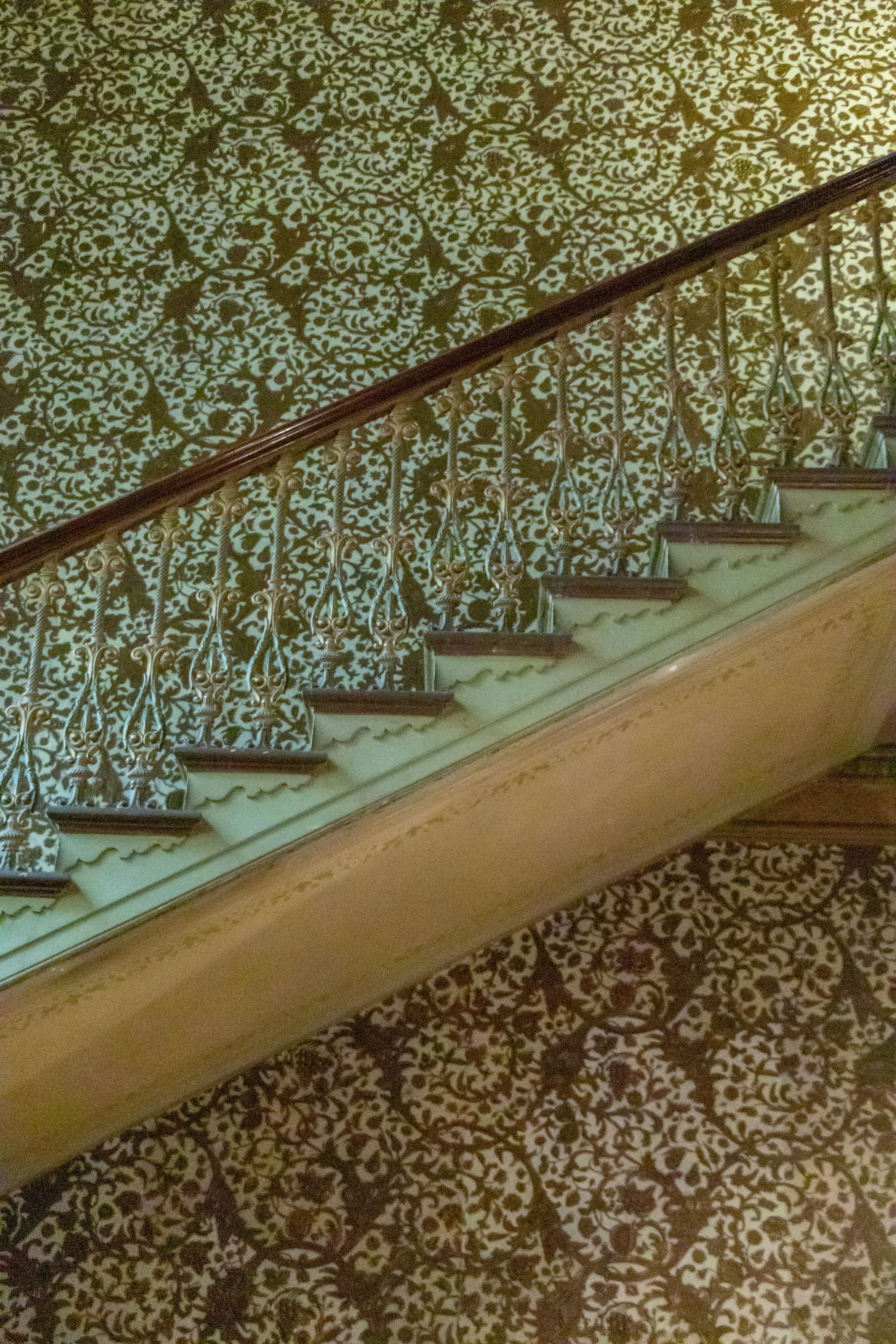 Main staircase at Labassa Mansion