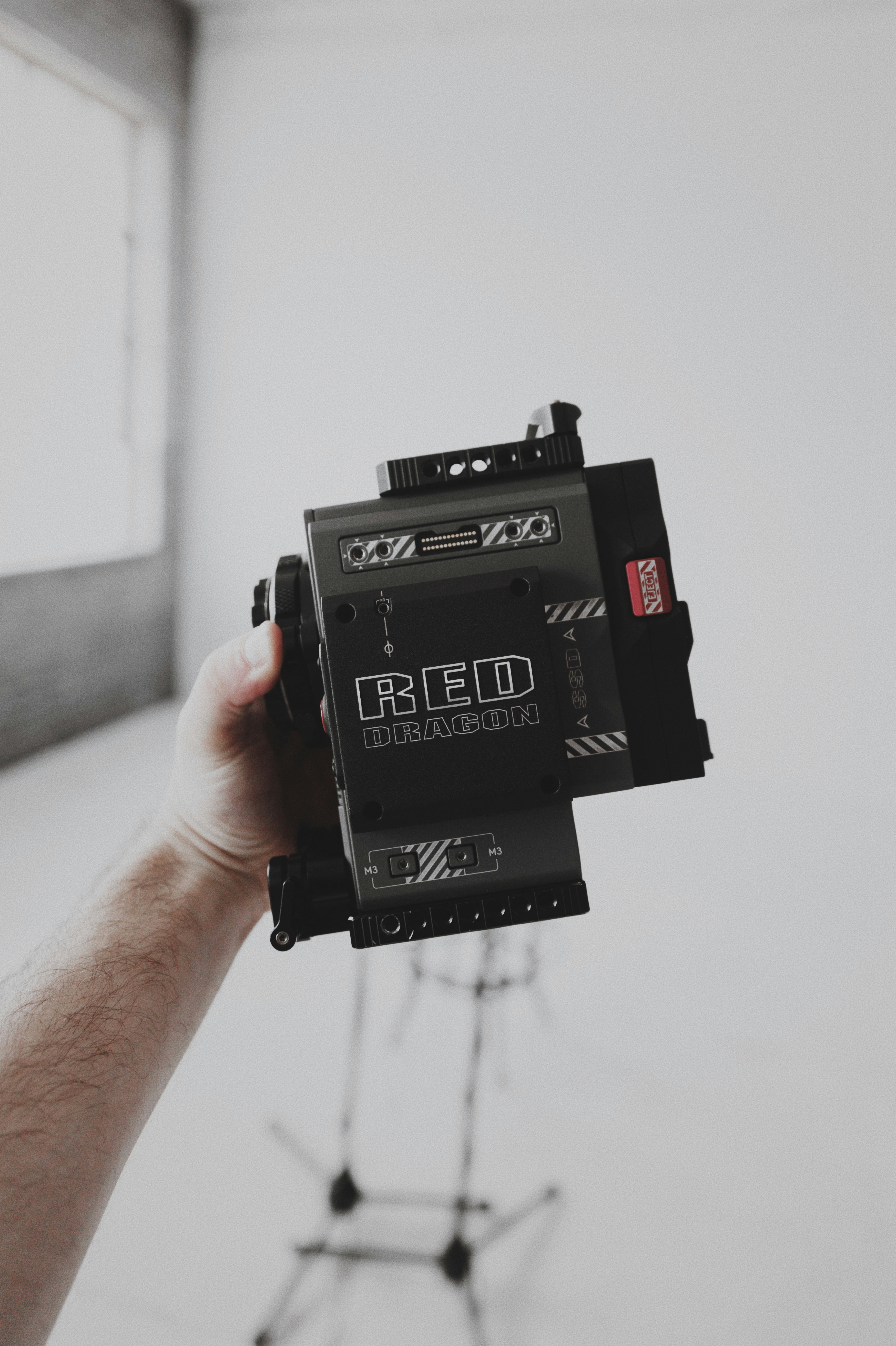 Gripped in Focus: RED Dragon in a Stark Studio