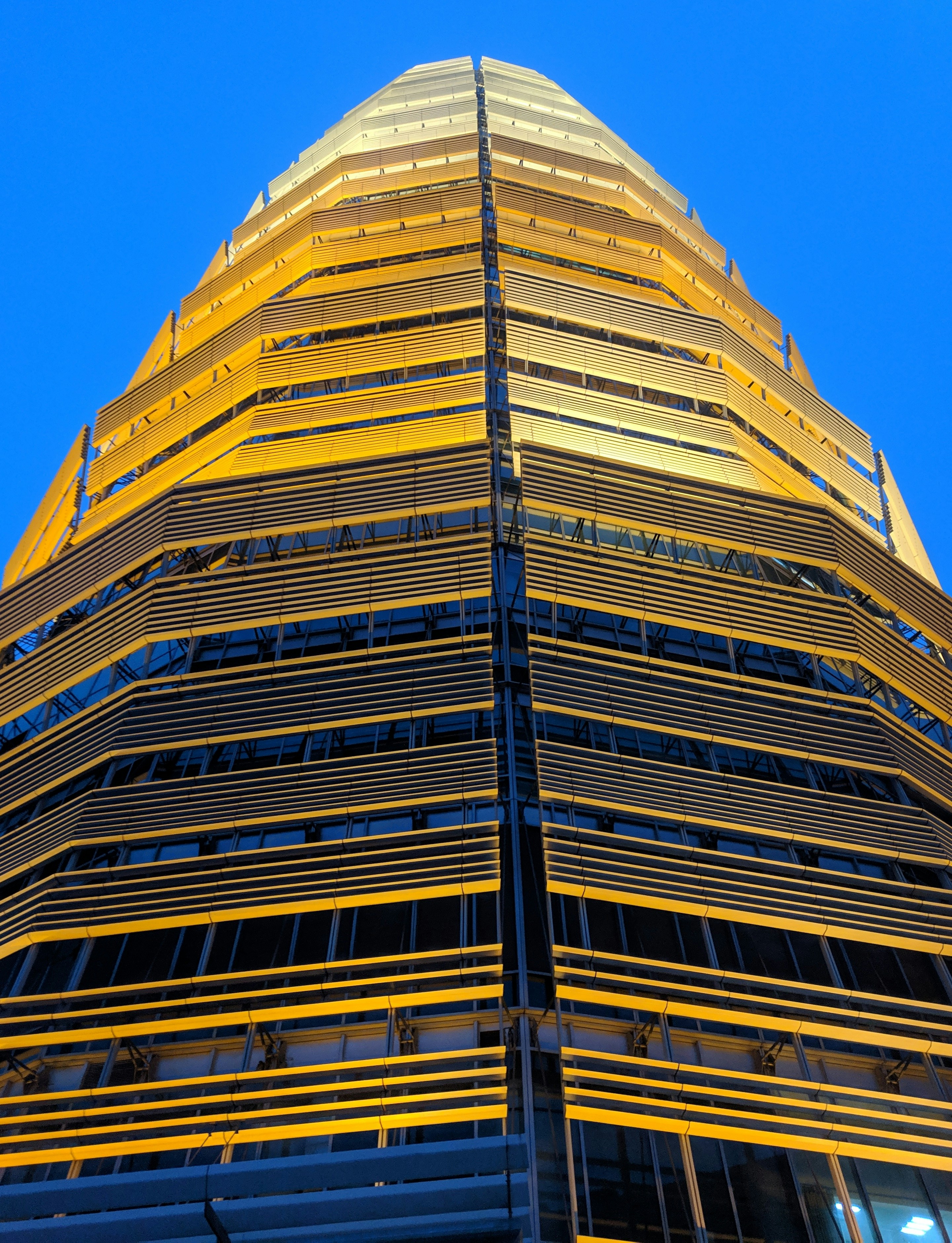 Low-angle photography of yellow high-rise building photo – Free ...