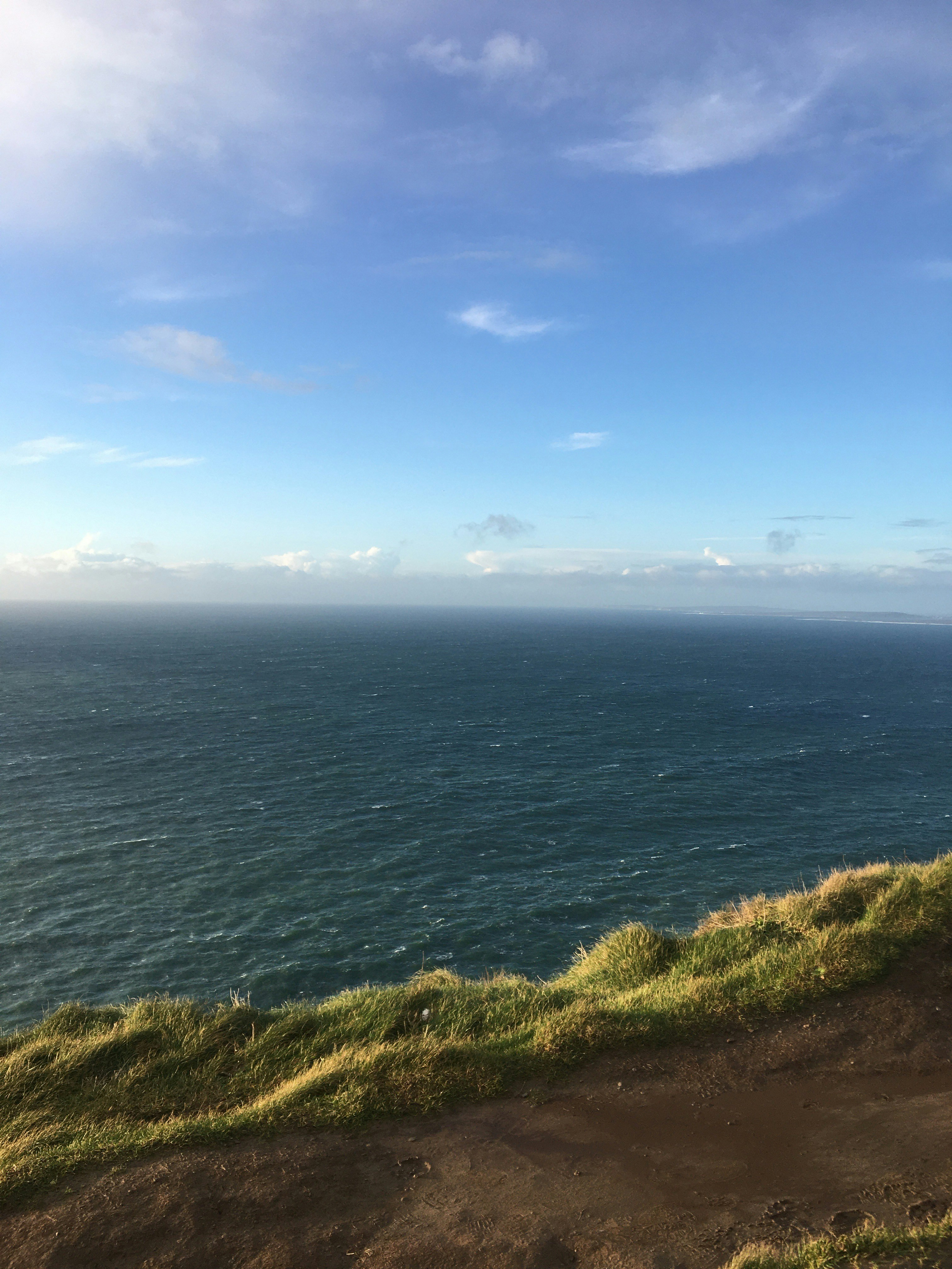 Sea under clear blue sky during daytime photo – Free Howth Image on ...