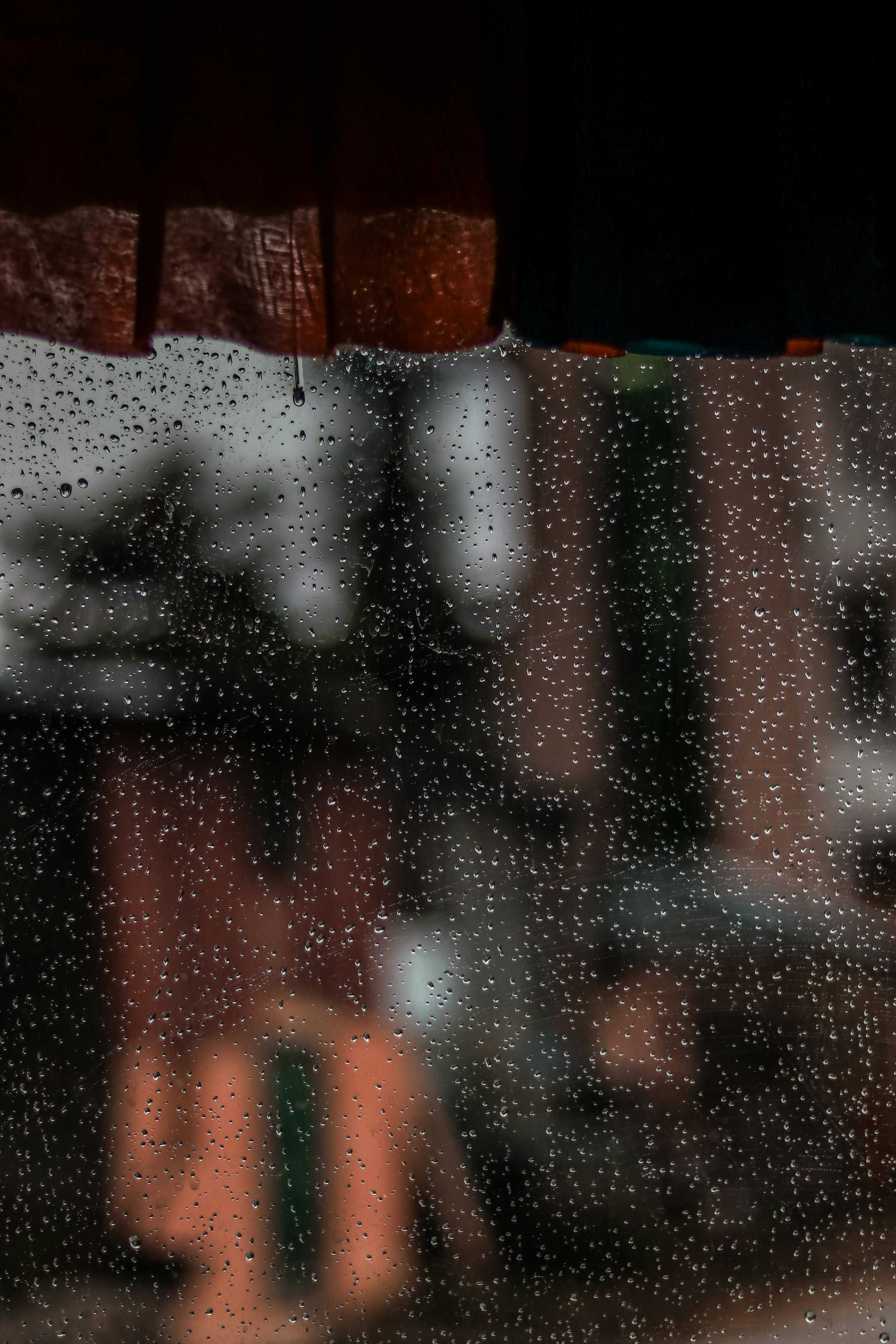 A close up of a window with rain drops photo – Free Nepal Image on Unsplash