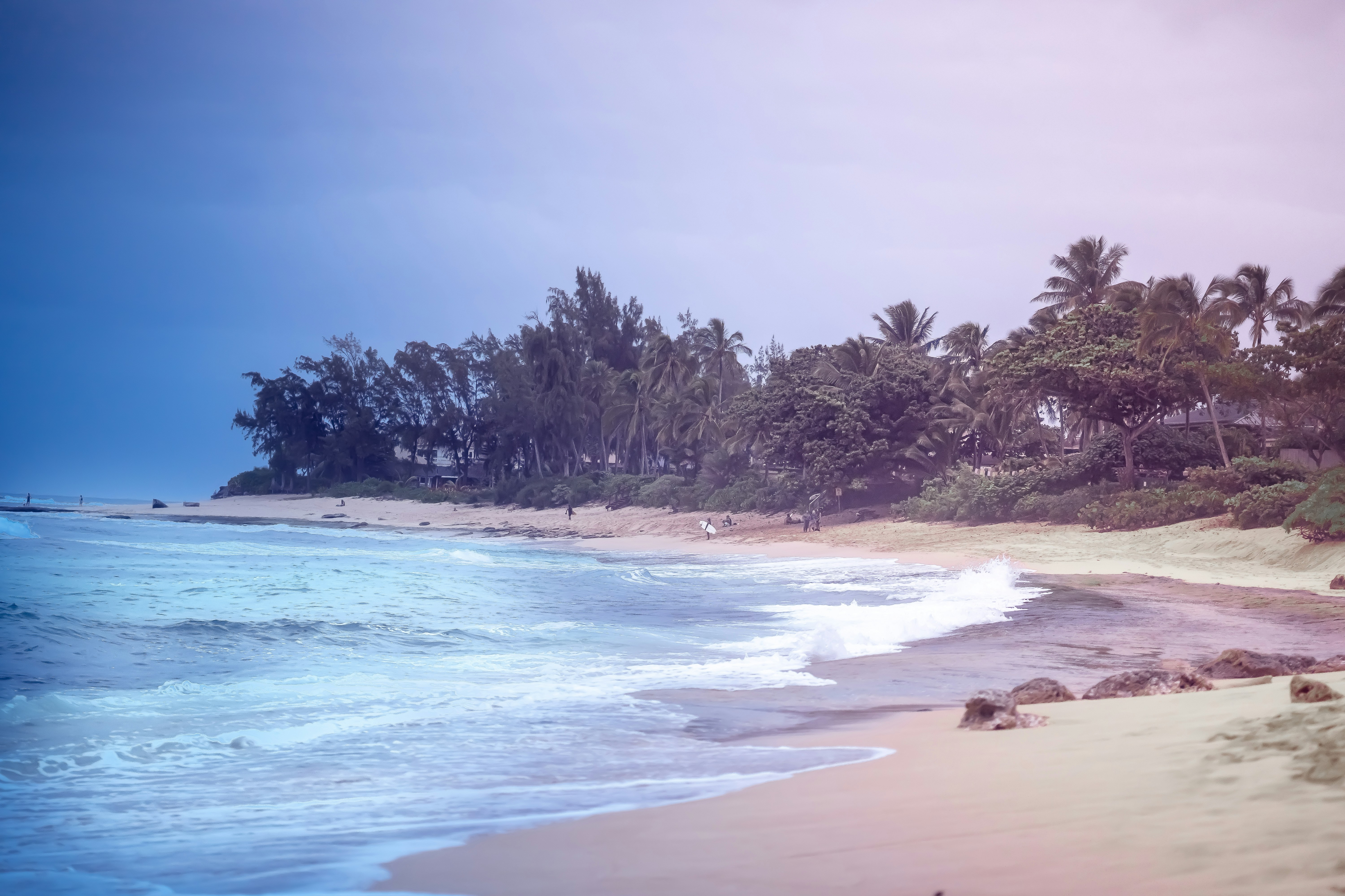 Time-lapse photography of waves splashing on seashore photo – Free Maui ...