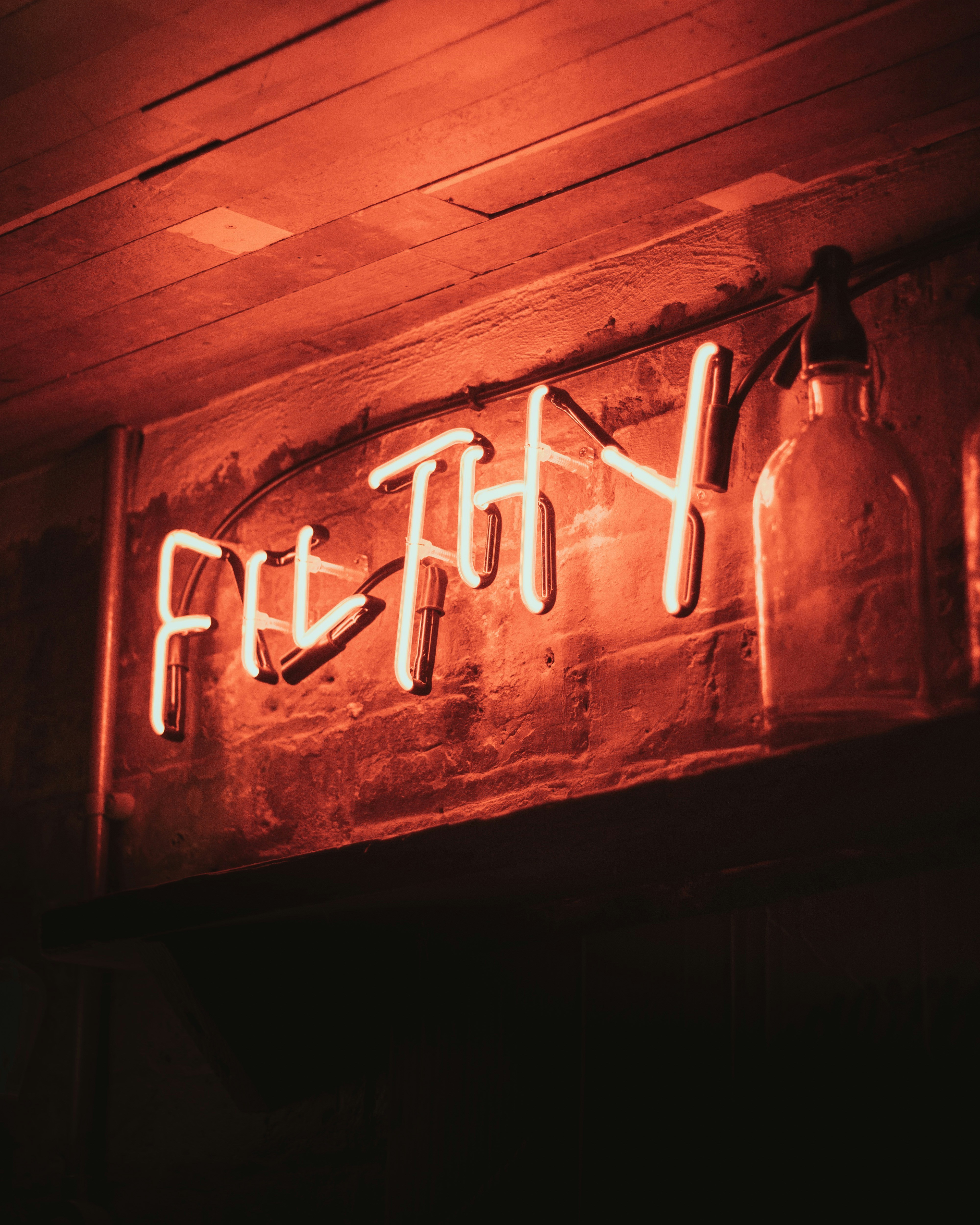Filthy neon light signage photo – Free Neon Image on Unsplash