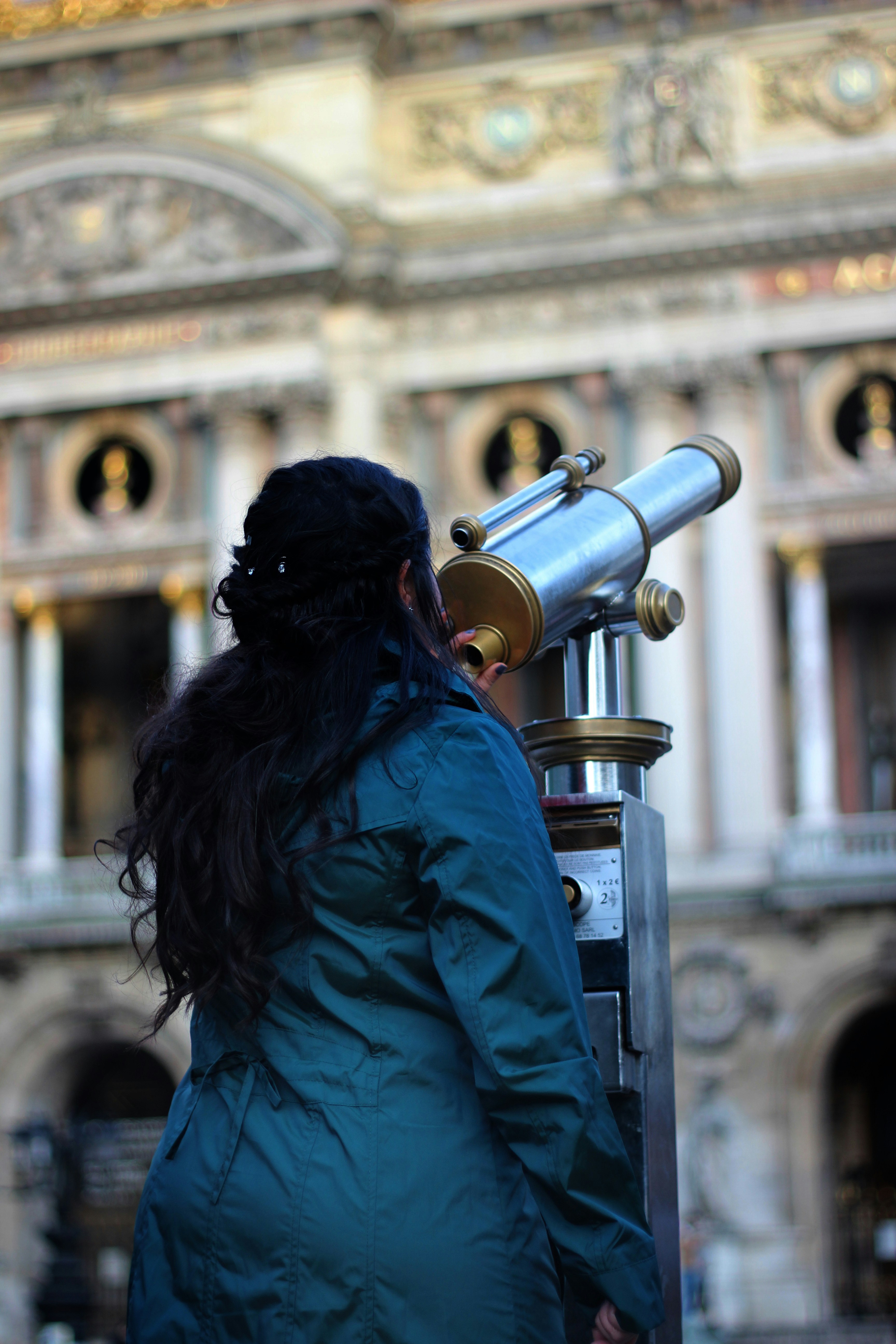 Gilded Gaze: A Visitor Focuses History Through Brass and Glass