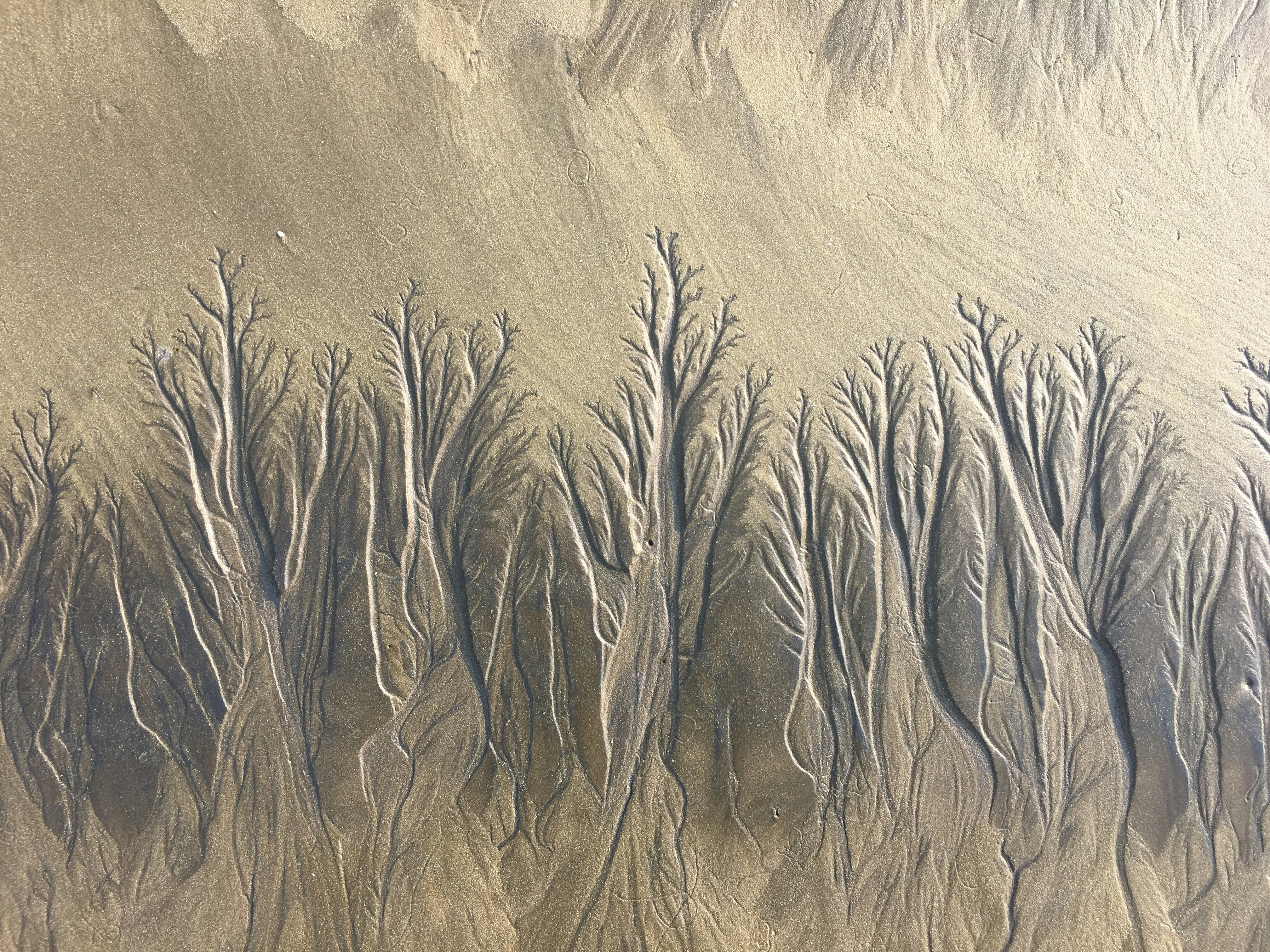 brown and gray abstract painting