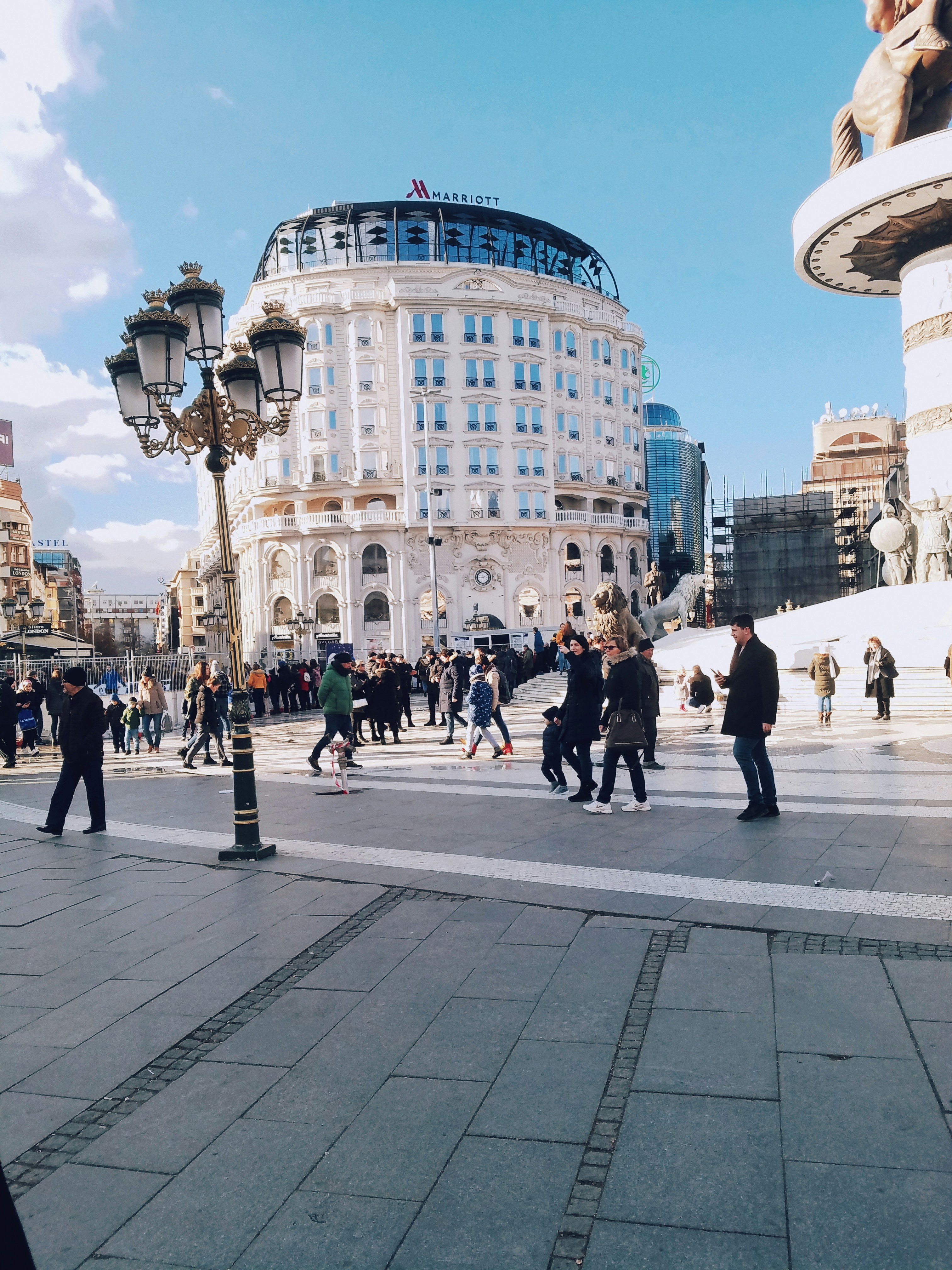 City Square in Focus: The Marquee Hotelrise and Pedestrian Pulse