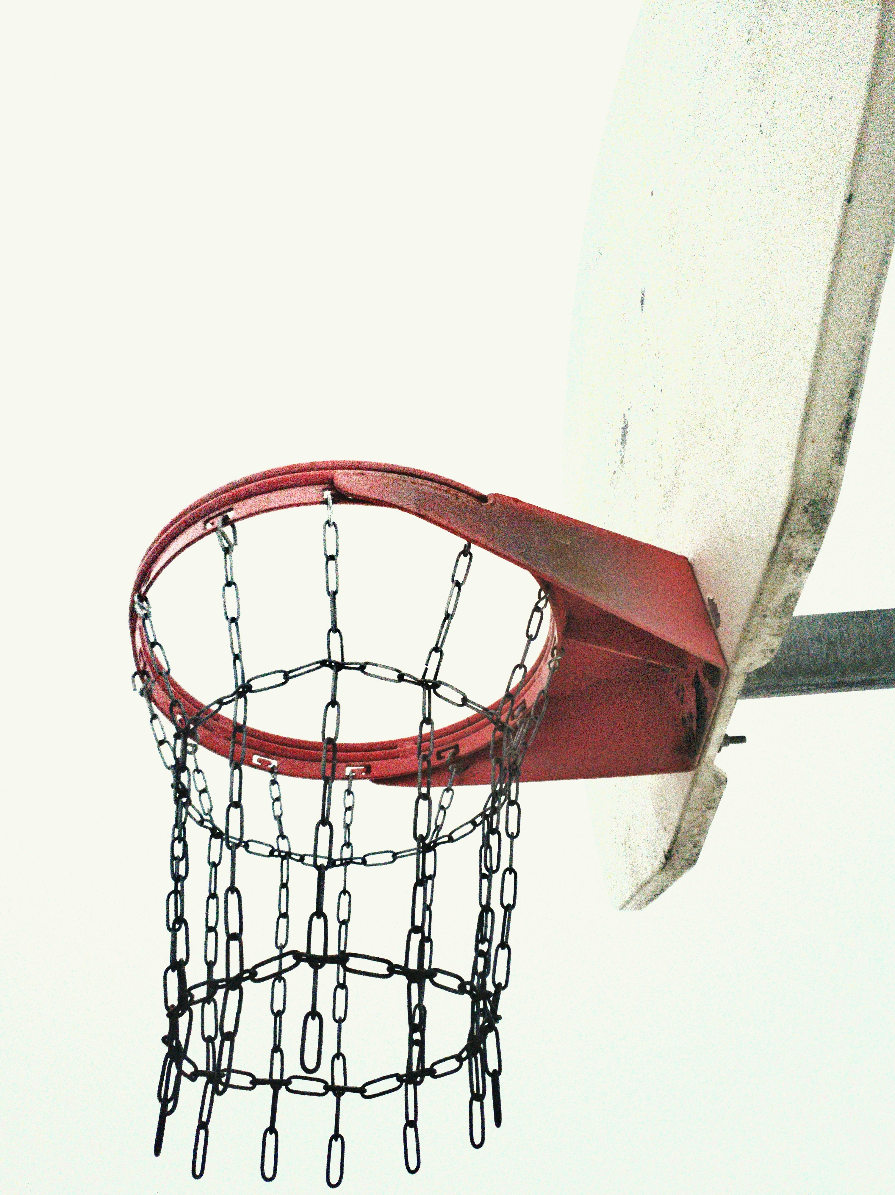 Red and white basketball hoop photo – Free Brown Image on Unsplash