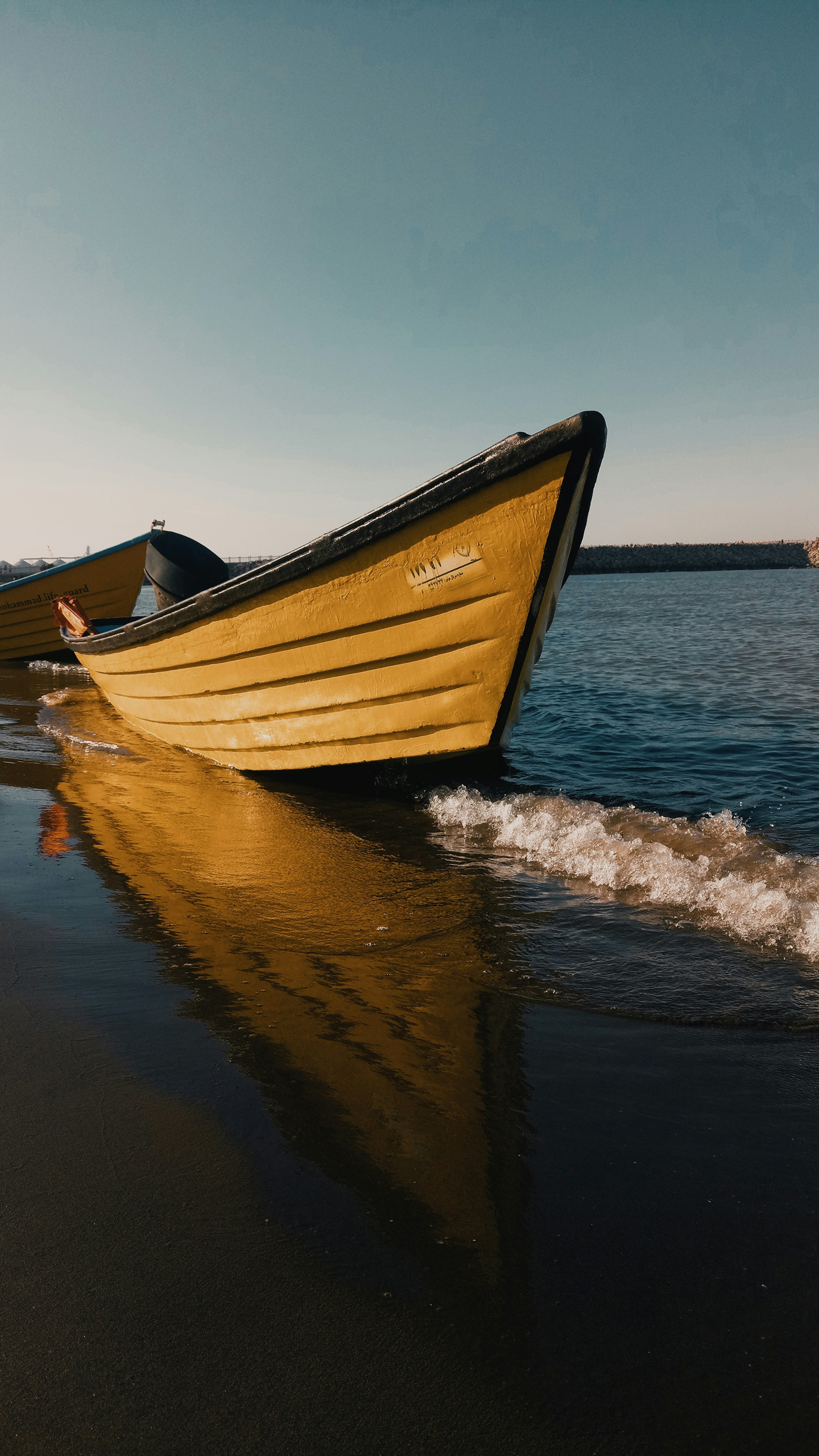 Brown and black boat on sea during daytime photo – Free Brown Image on ...
