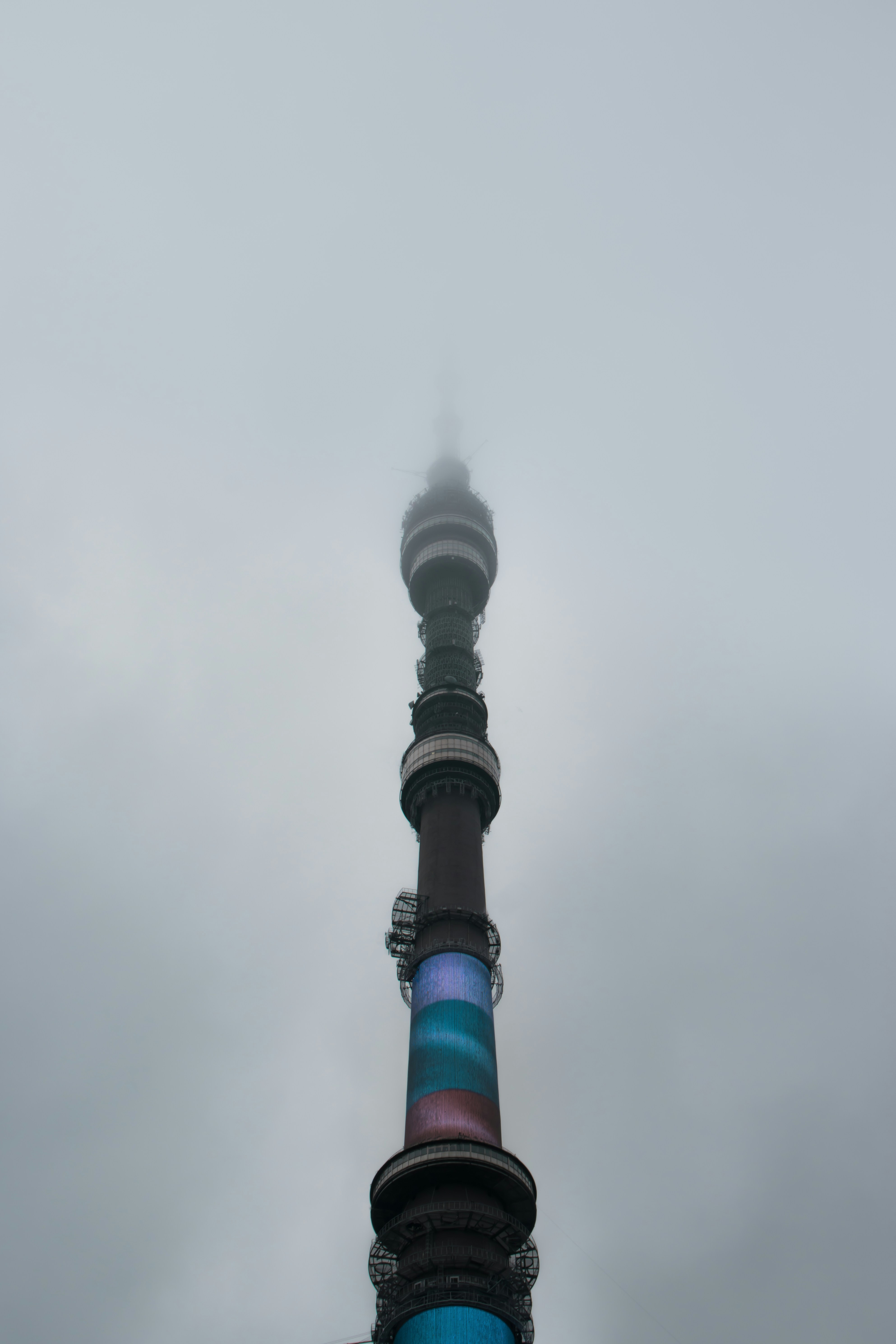 Ostankino Tower is a television and radio tower and considered one of the highest buildings in Europe. It reaches 540m in height