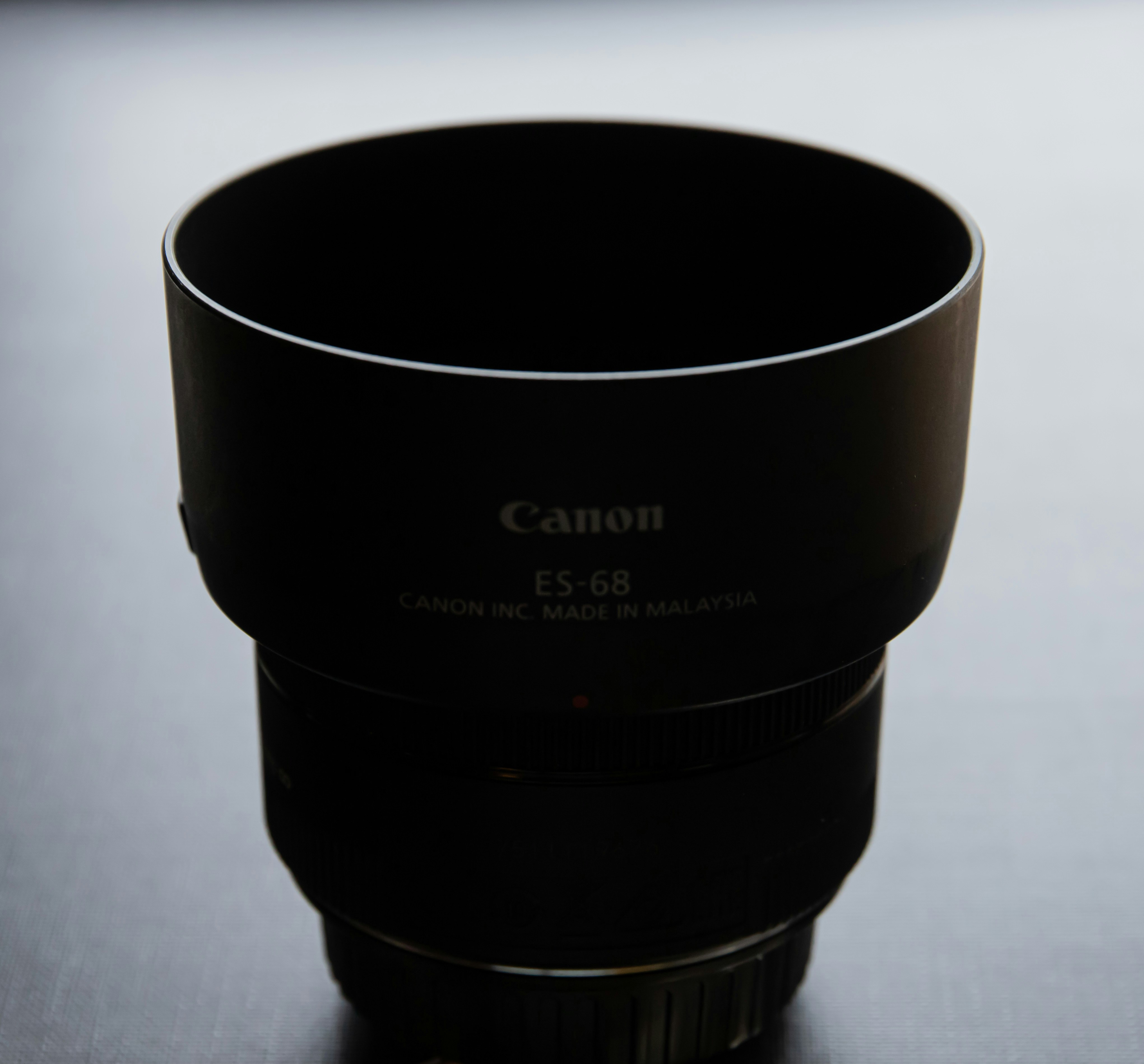 black and white ceramic mug
