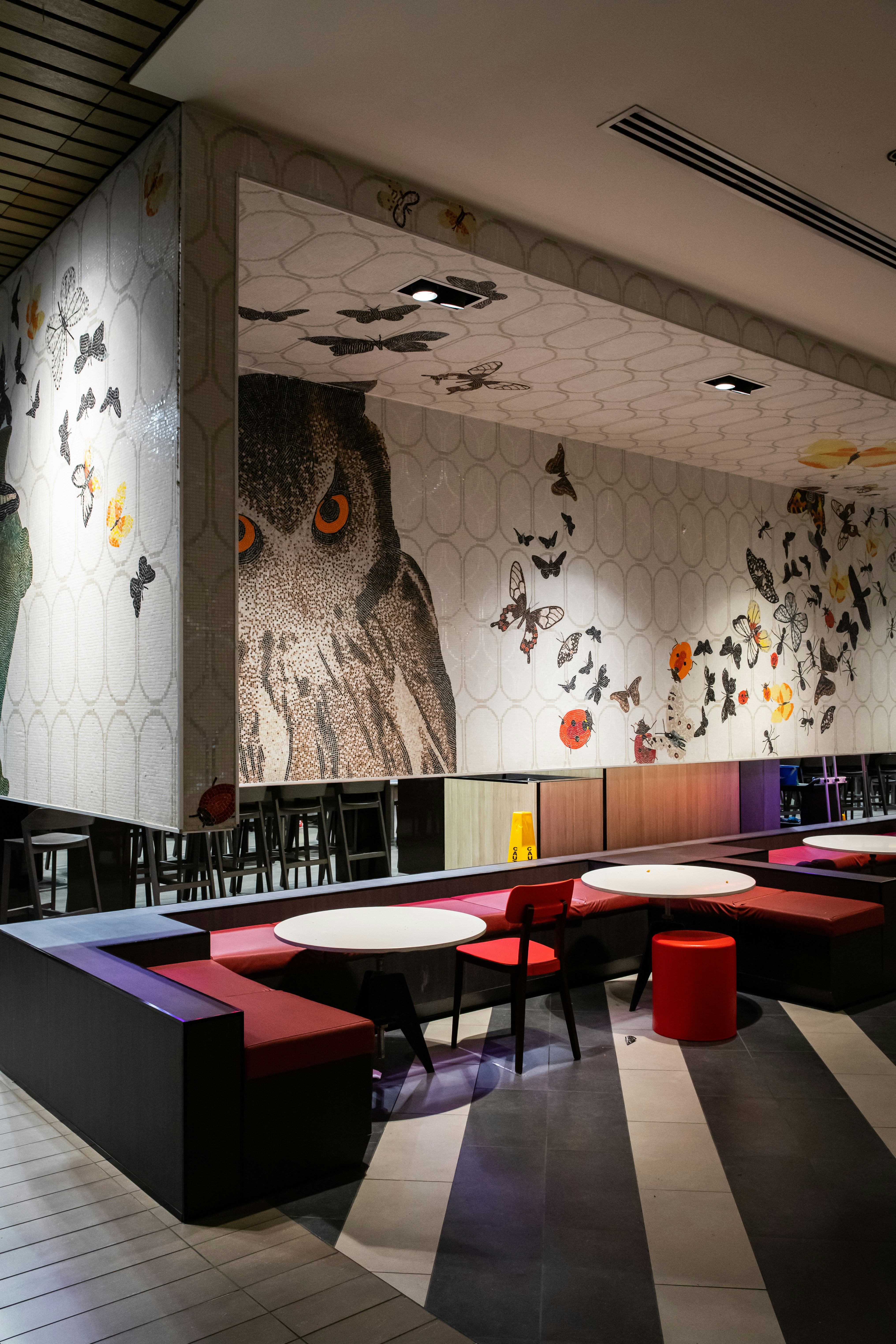 Melbourne Central Shopping Centre Interior: Food Court