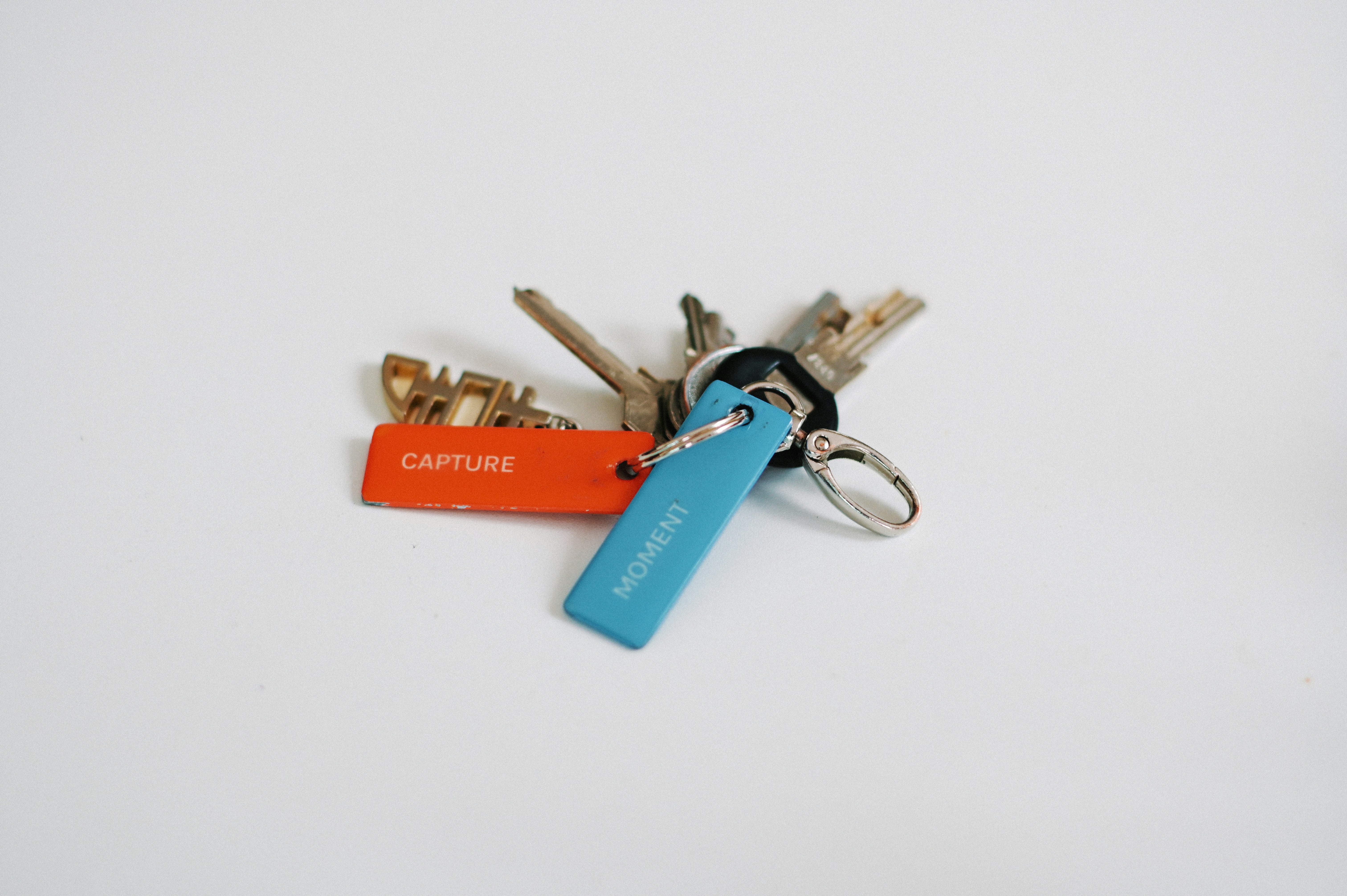 Keys in Focus: A Minimalist Desk Moment