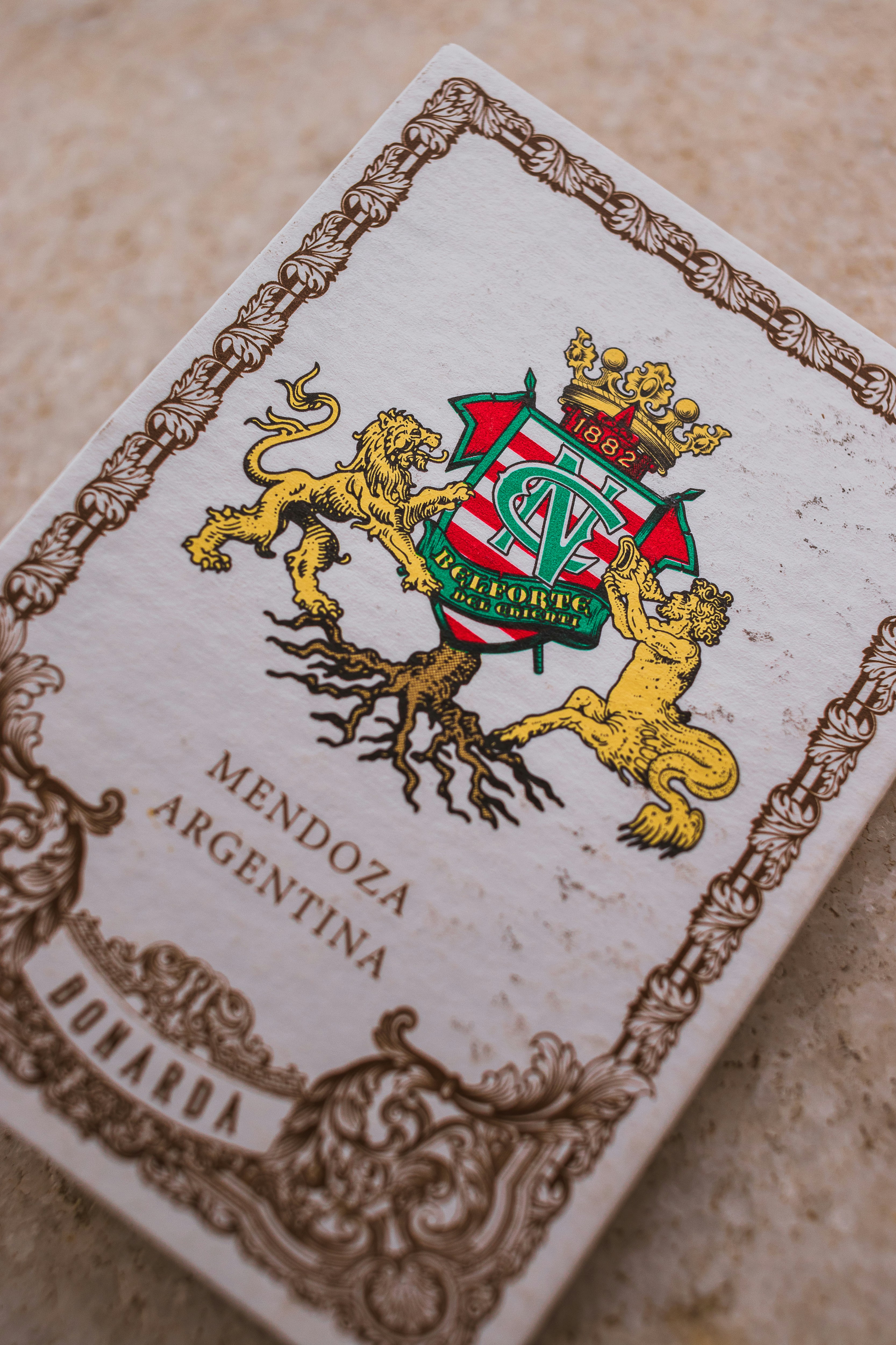Heraldic Elegance: Crest of Mendoza