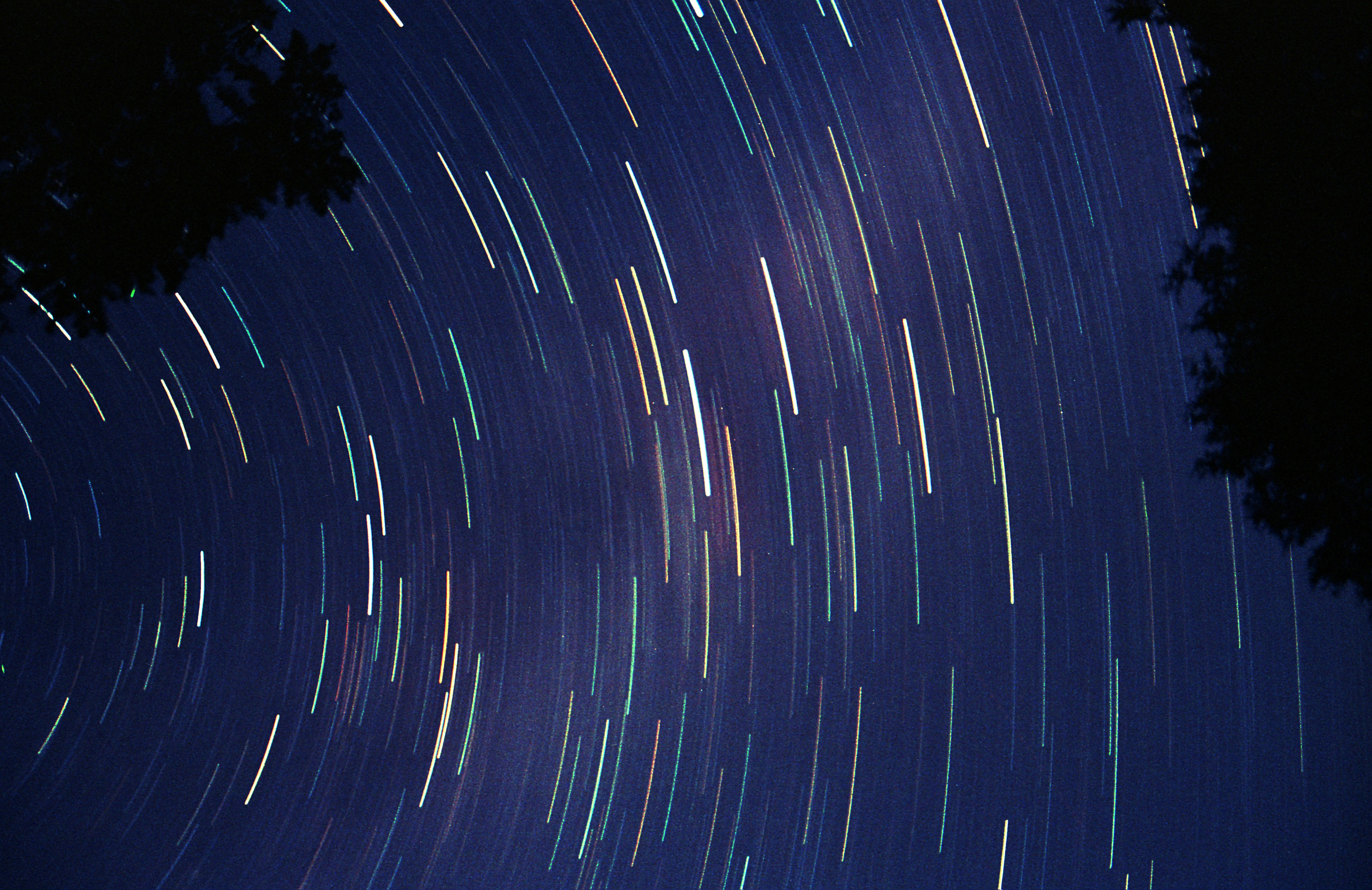 Time lapse photography of stars in the sky during night time photo ...