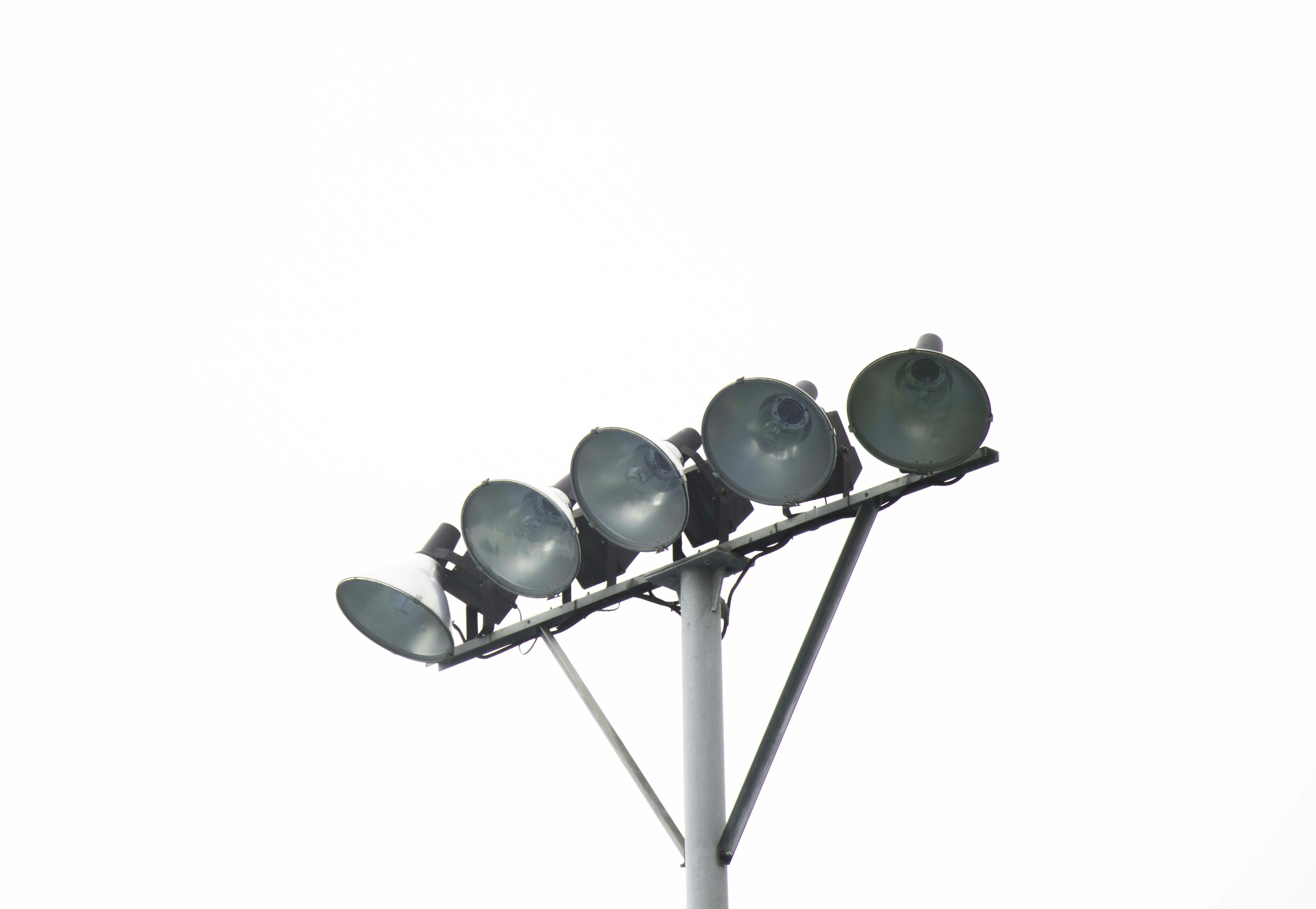 High-Altitude Stadium Lights Stanchion