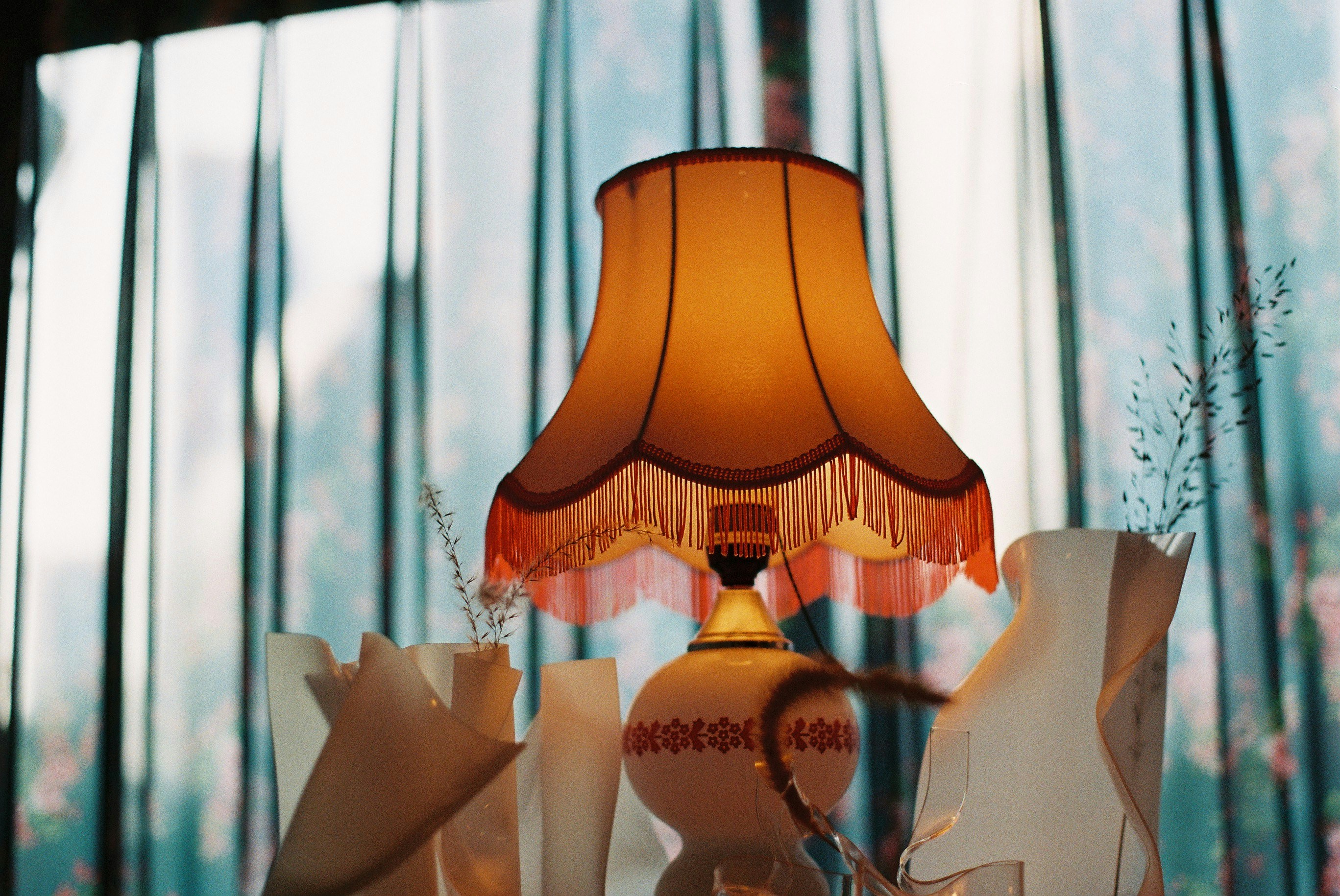 Amber Glow Amid a Quiet Still Life