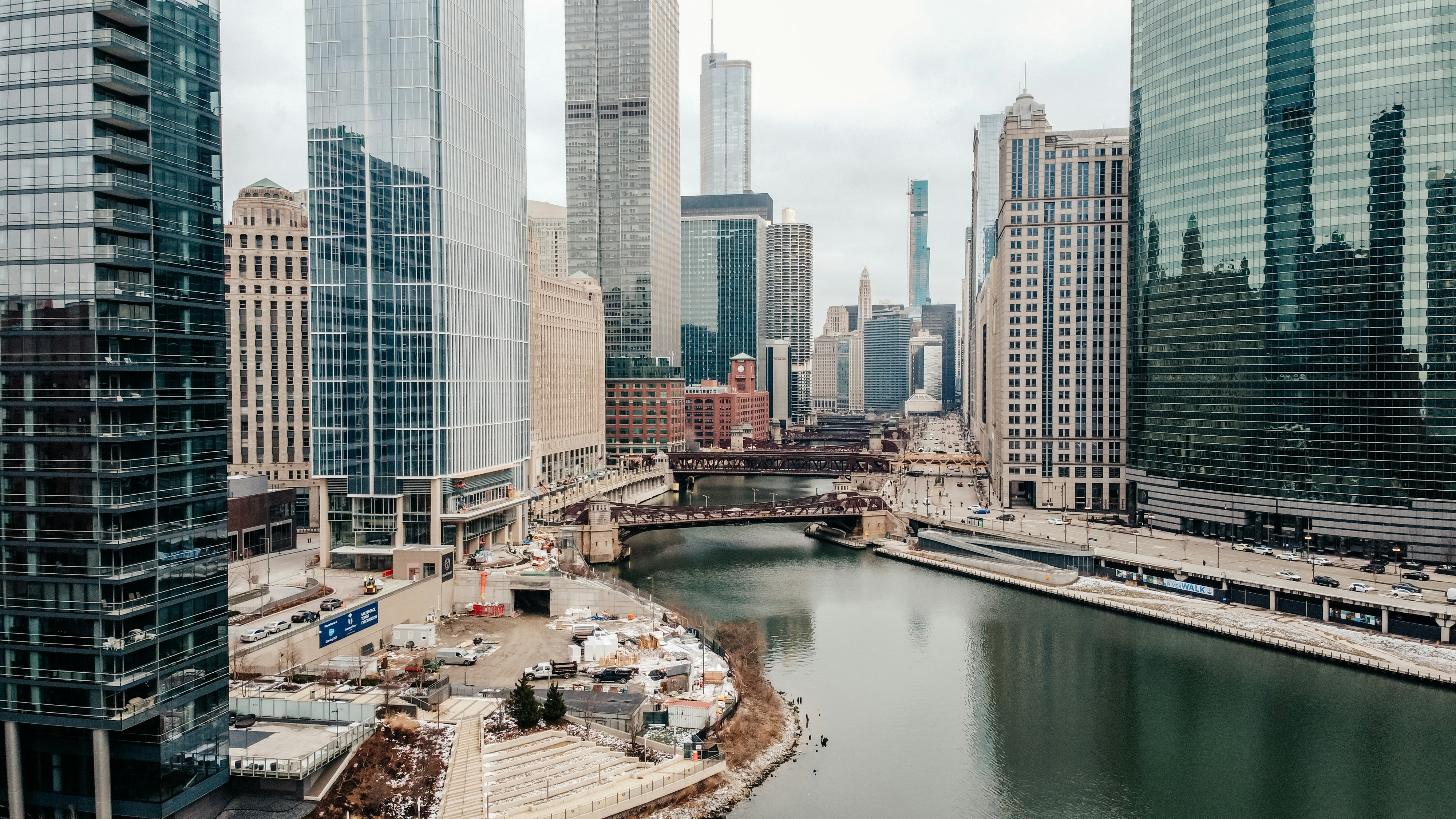 High rise buildings near river during daytime photo – Free Grey Image ...