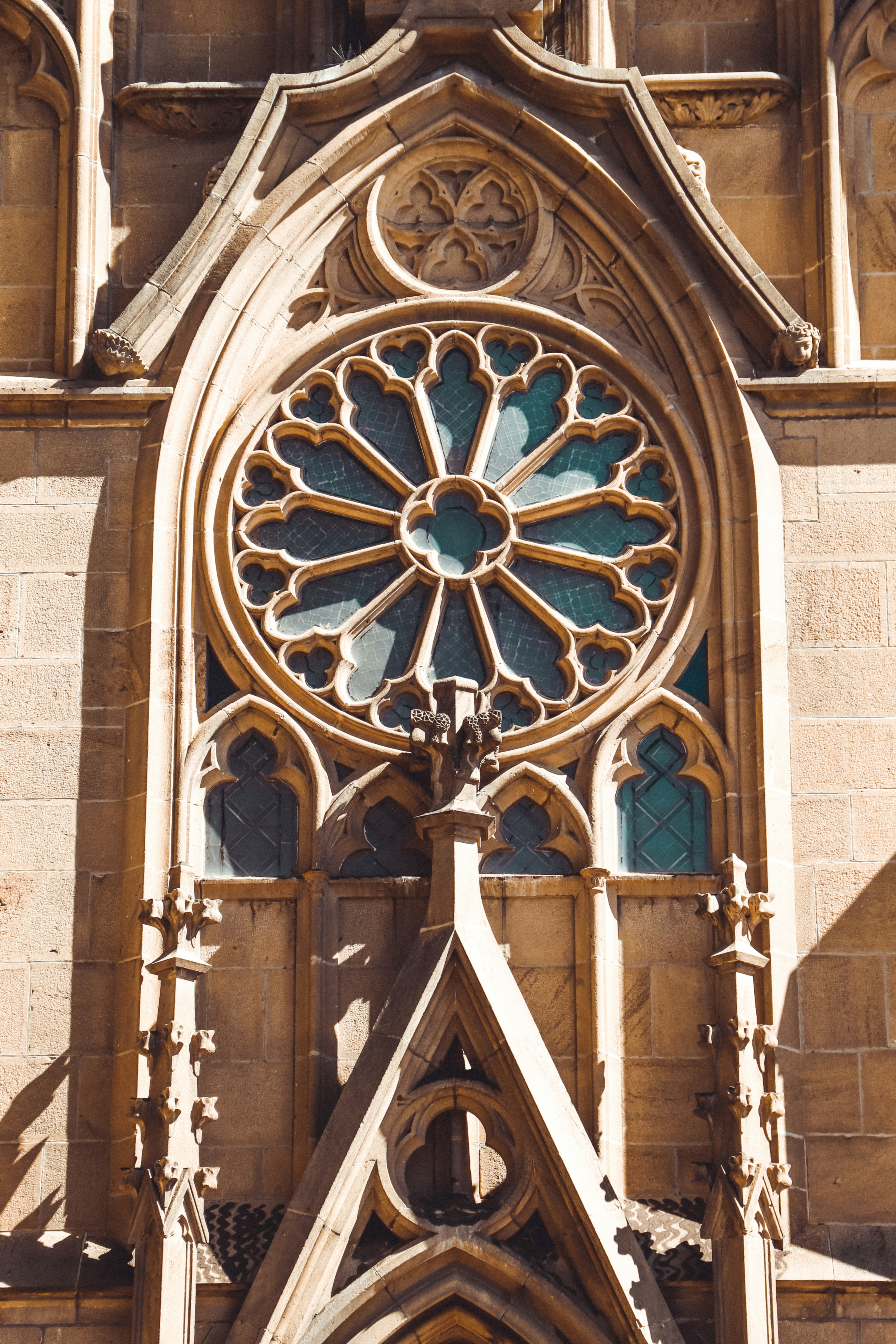 Gray concrete cathedral with cross on top photo – Free Santa fe Image ...