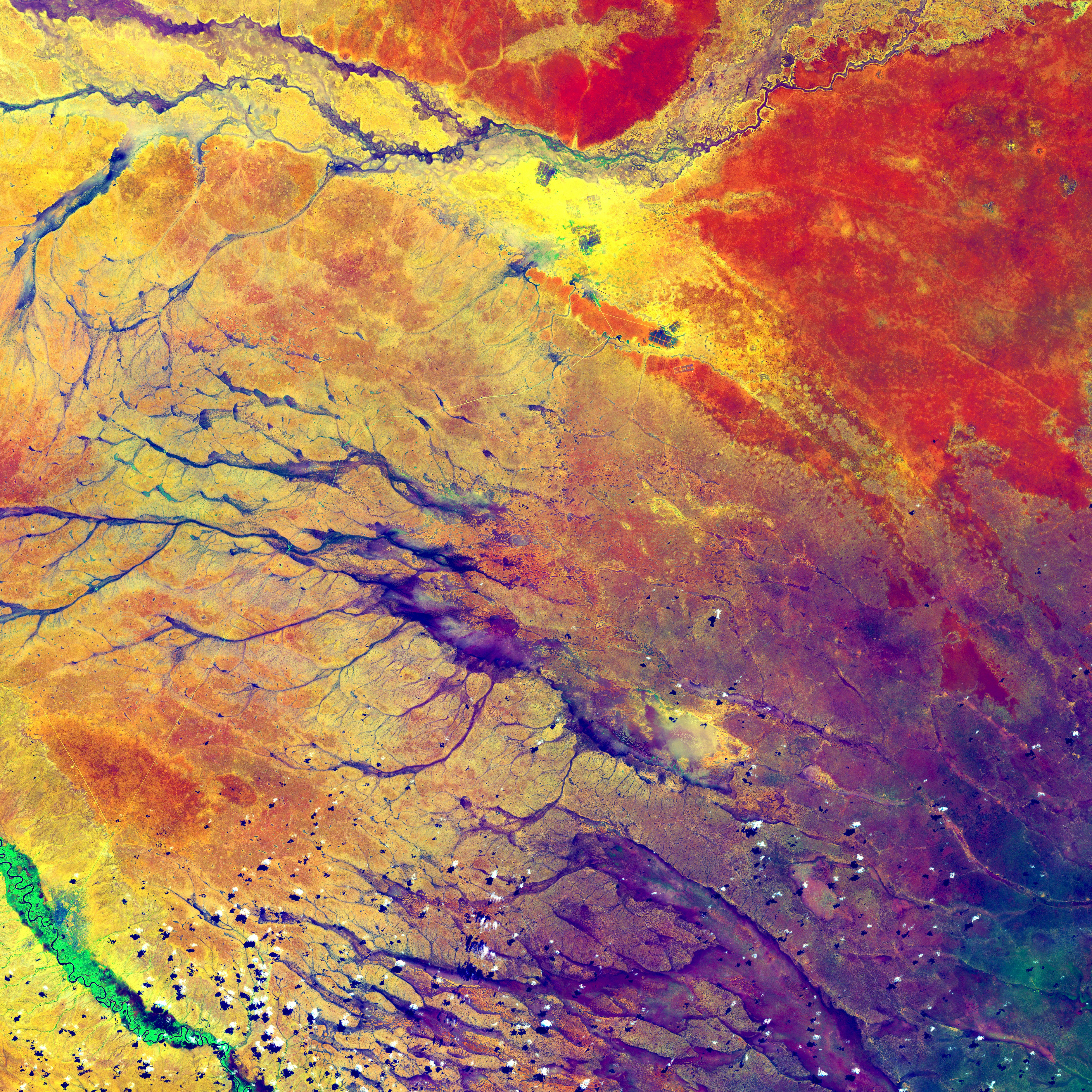 Blue red and yellow abstract painting photo – Free Climate change Image ...