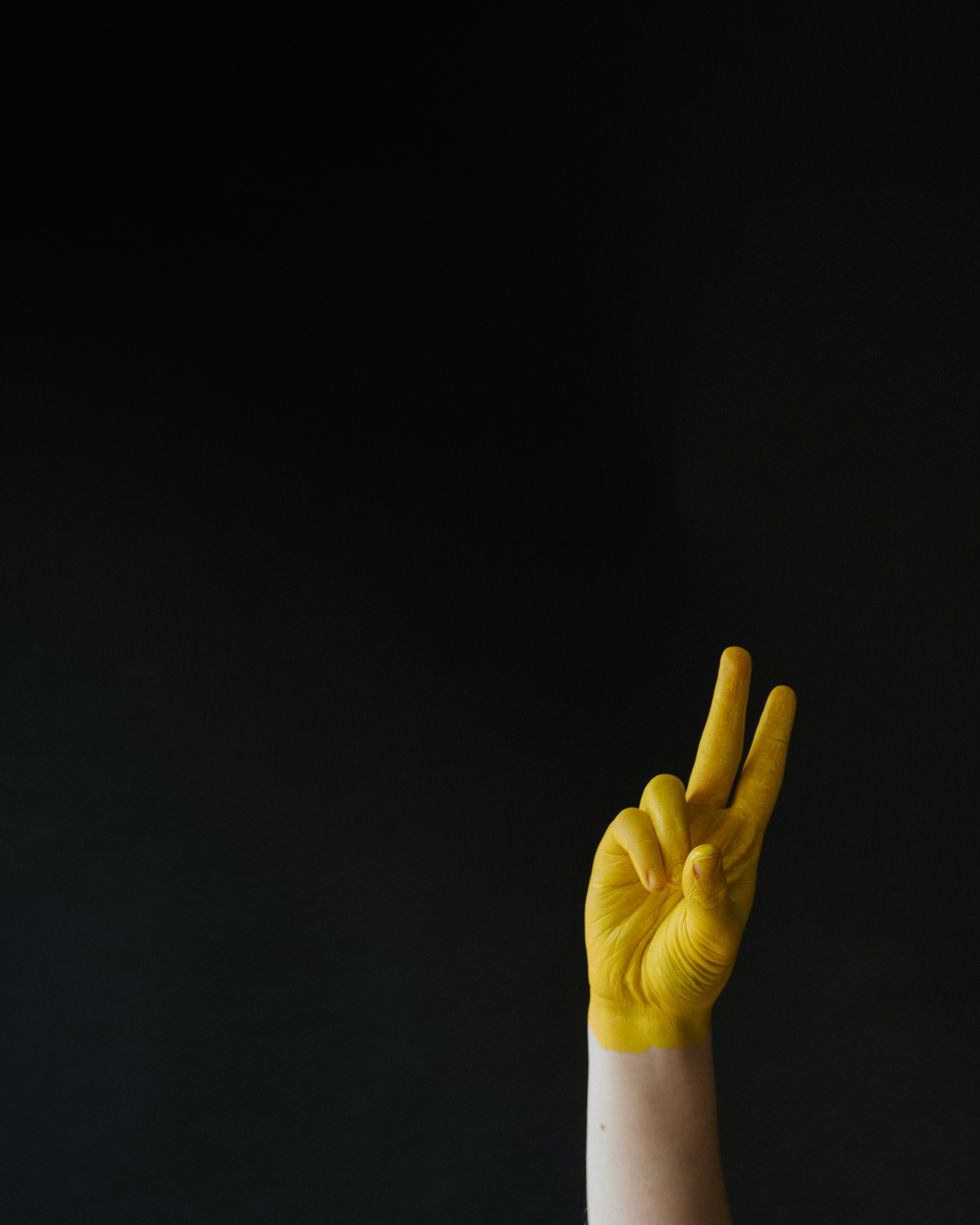 Persons hand doing peace sign photo – Free Hand gestures Image on Unsplash