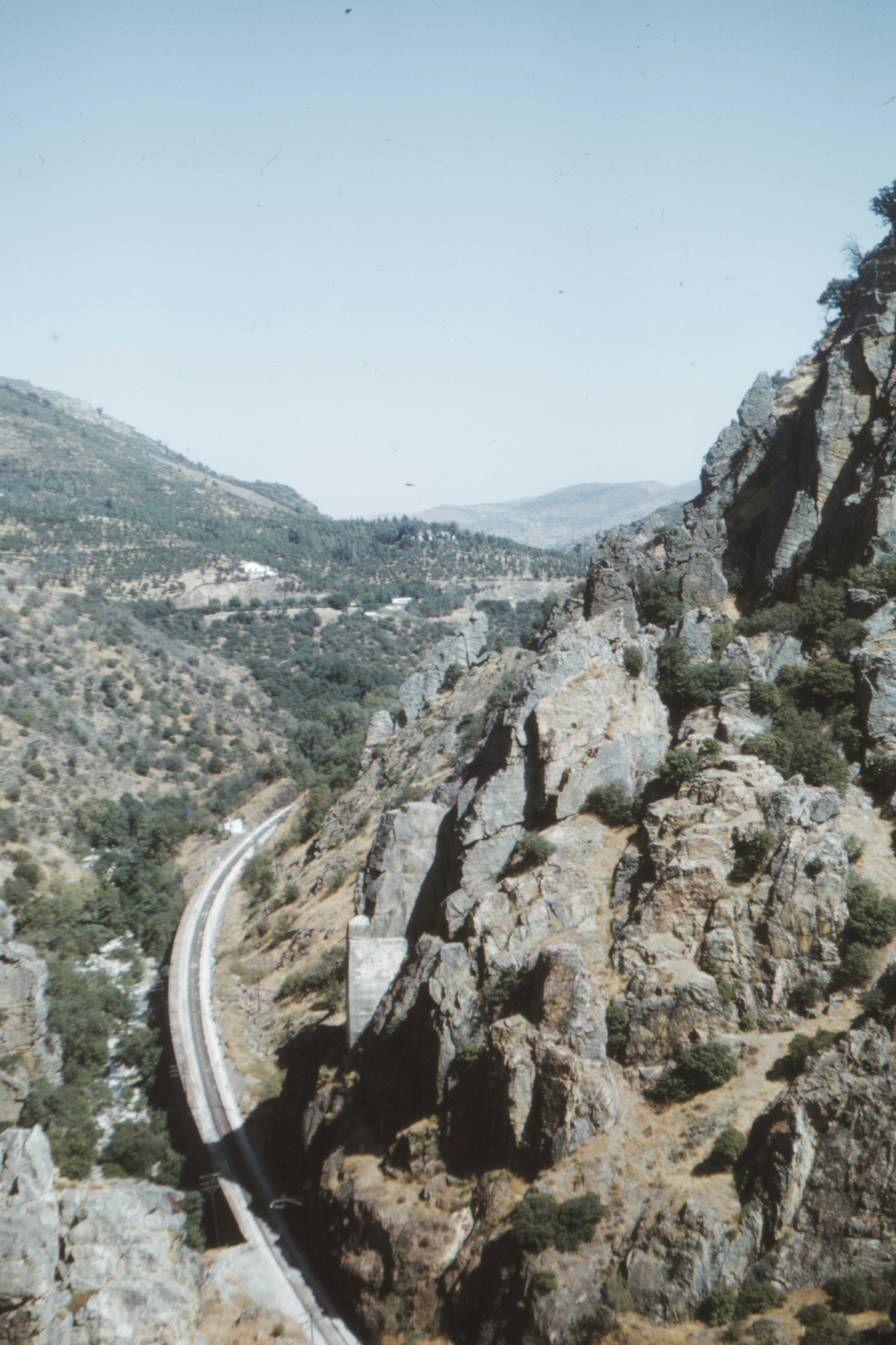 Serpentine Road Through the Granite Gorge