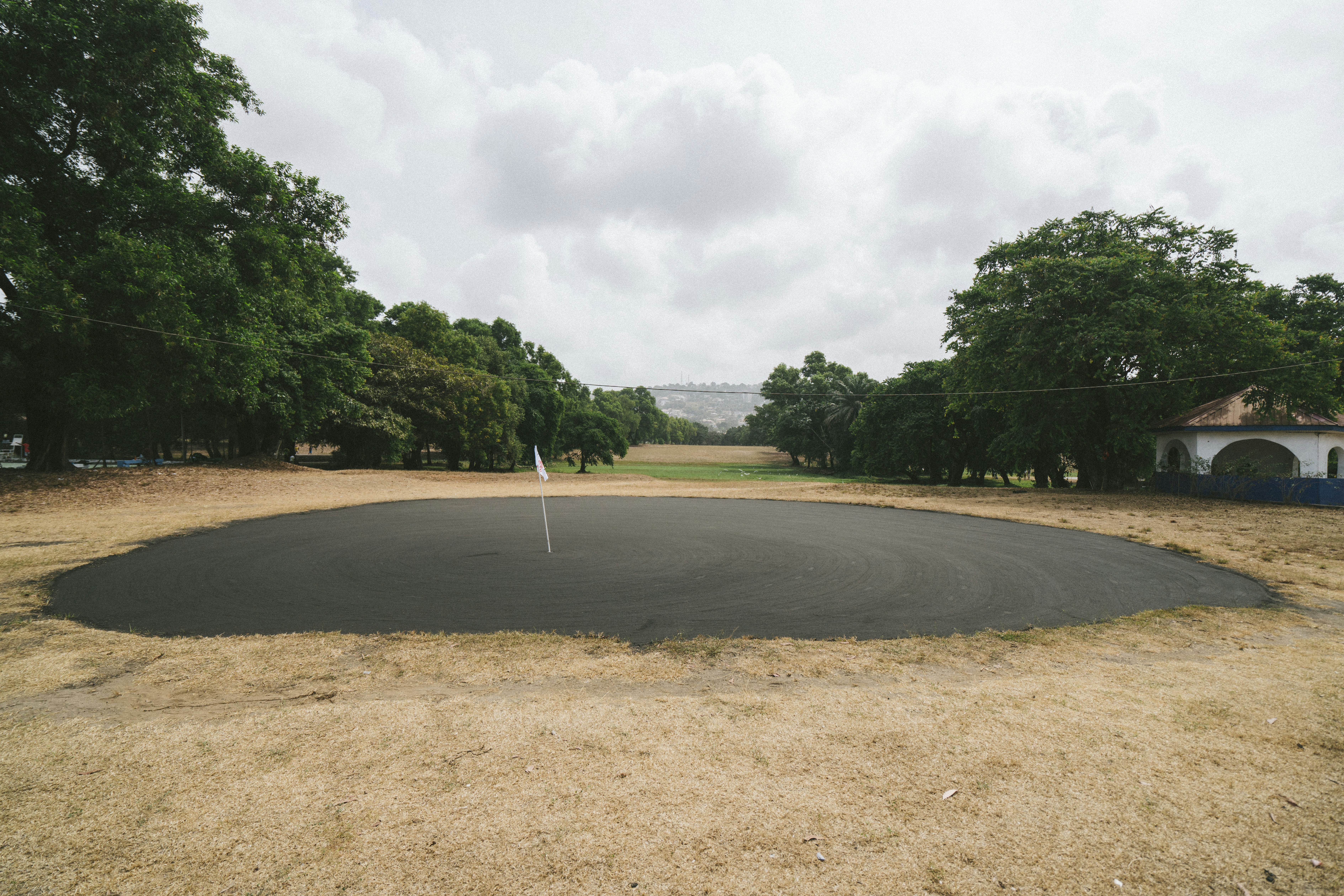 Golf court in Freetown, Sierra Leone