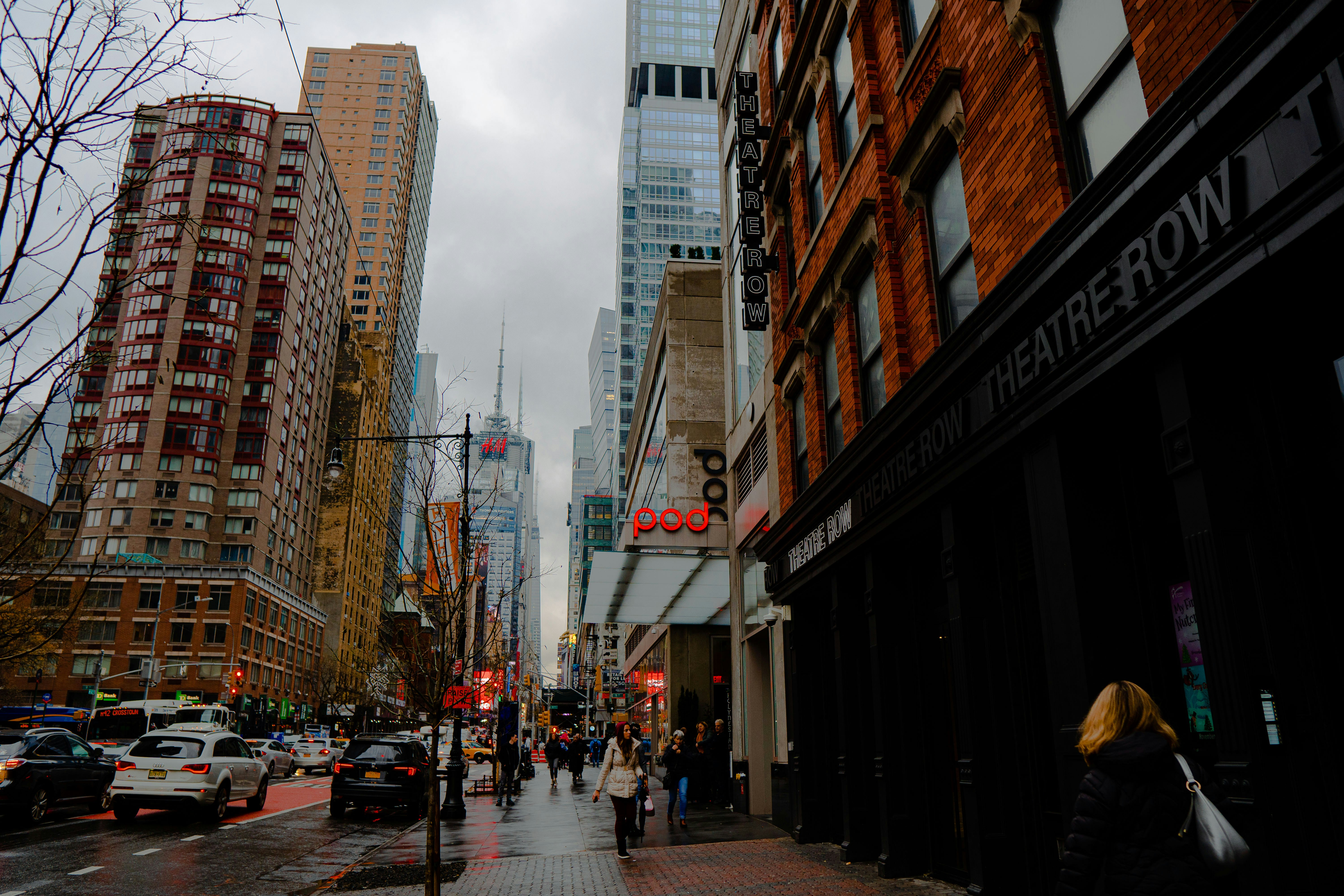 Urban Symphony on a Cloudy Day