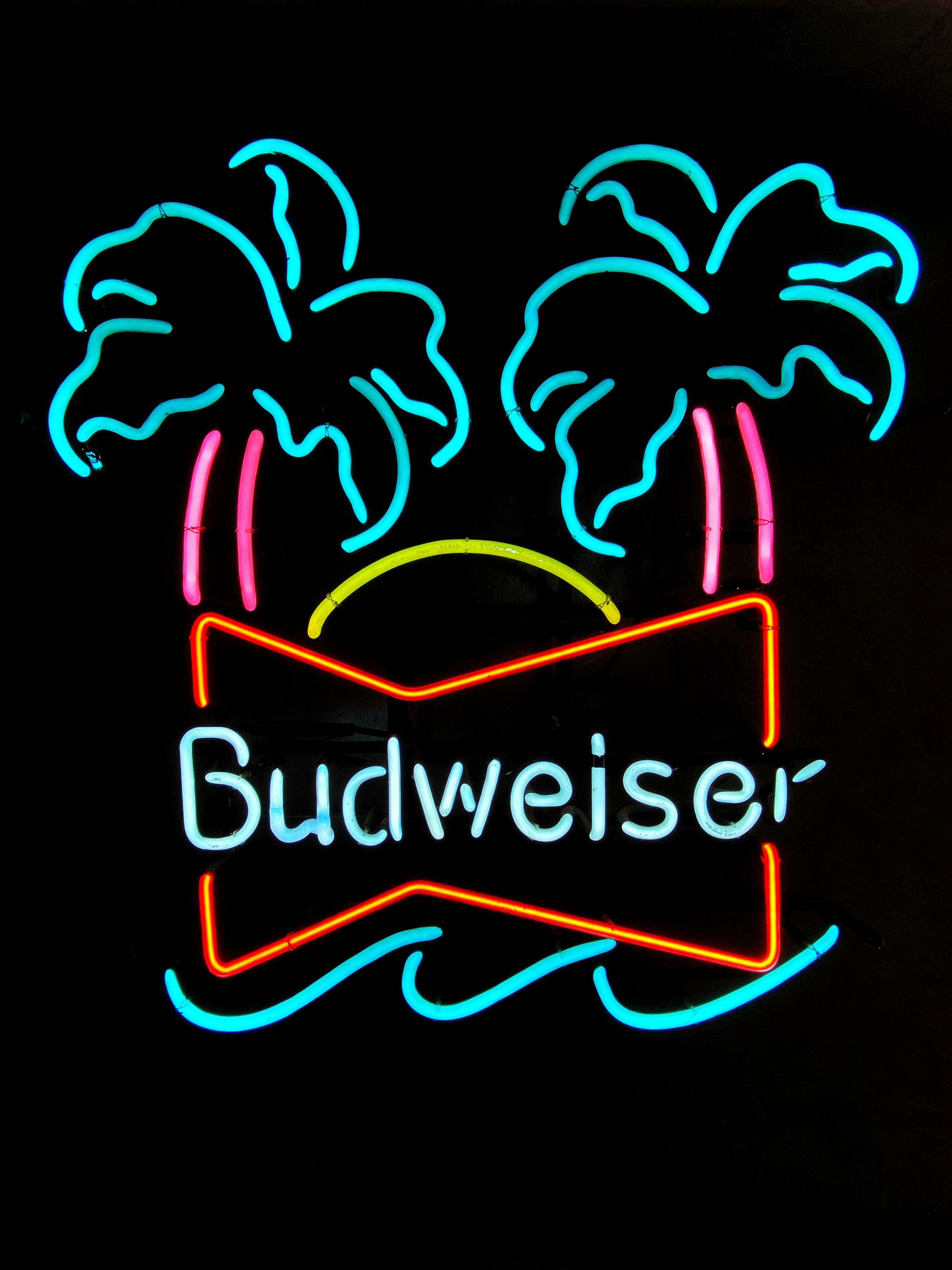 Blue and pink love me text photo – Free Neon Image on Unsplash