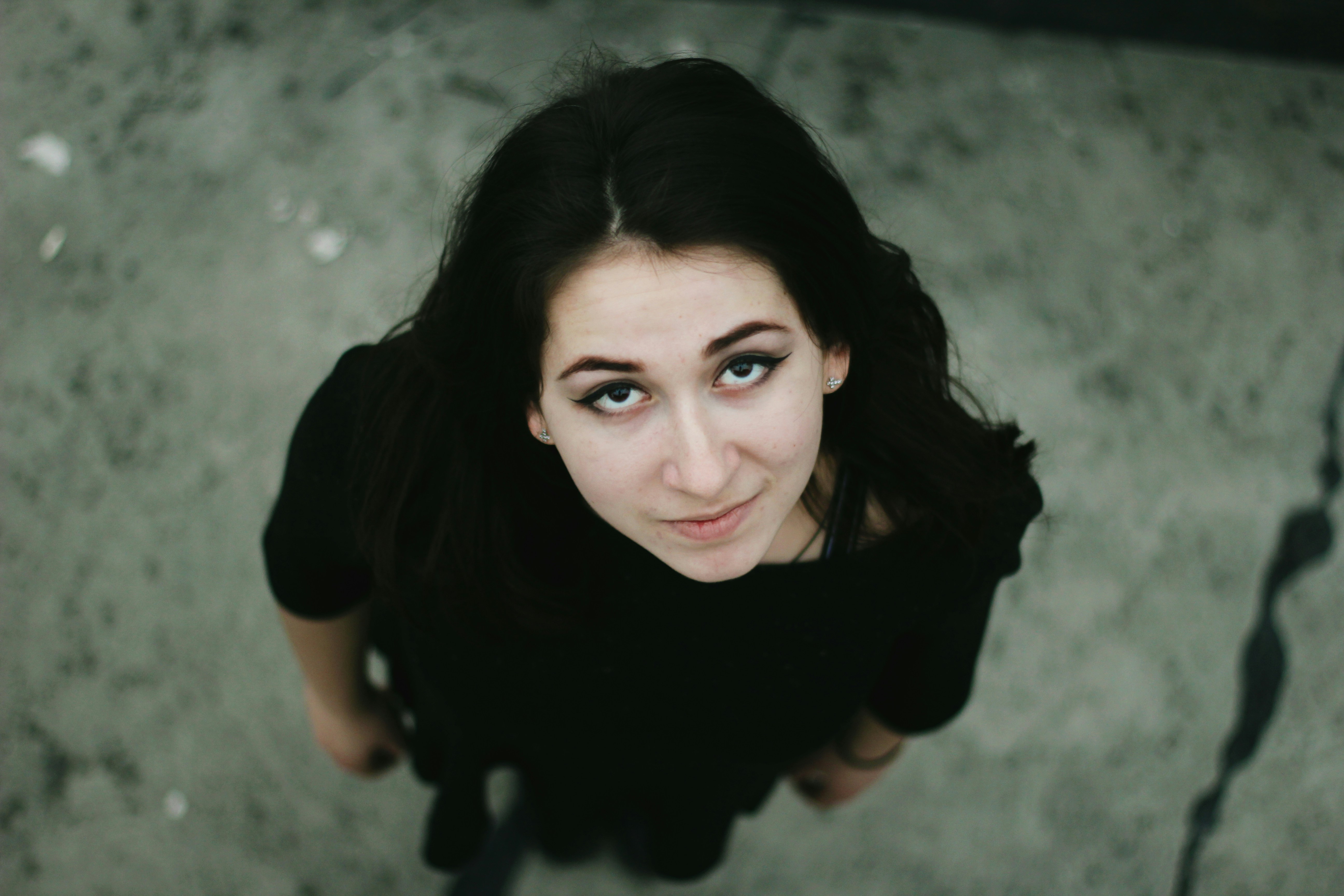 Ukrainian Girl ,beautiful  | woman in black crew neck t-shirt