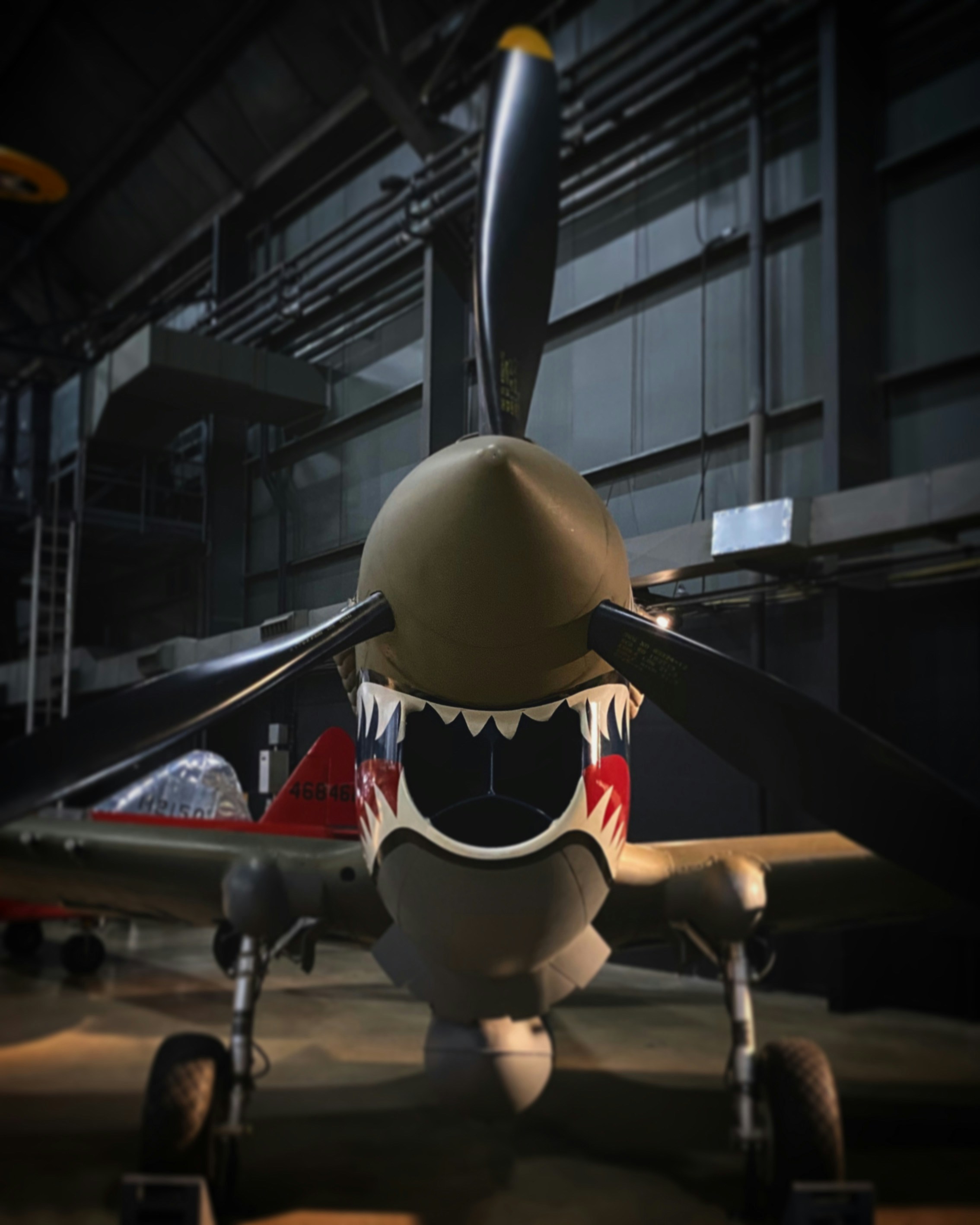 White and red airplane scale model photo – Free Us national air force ...