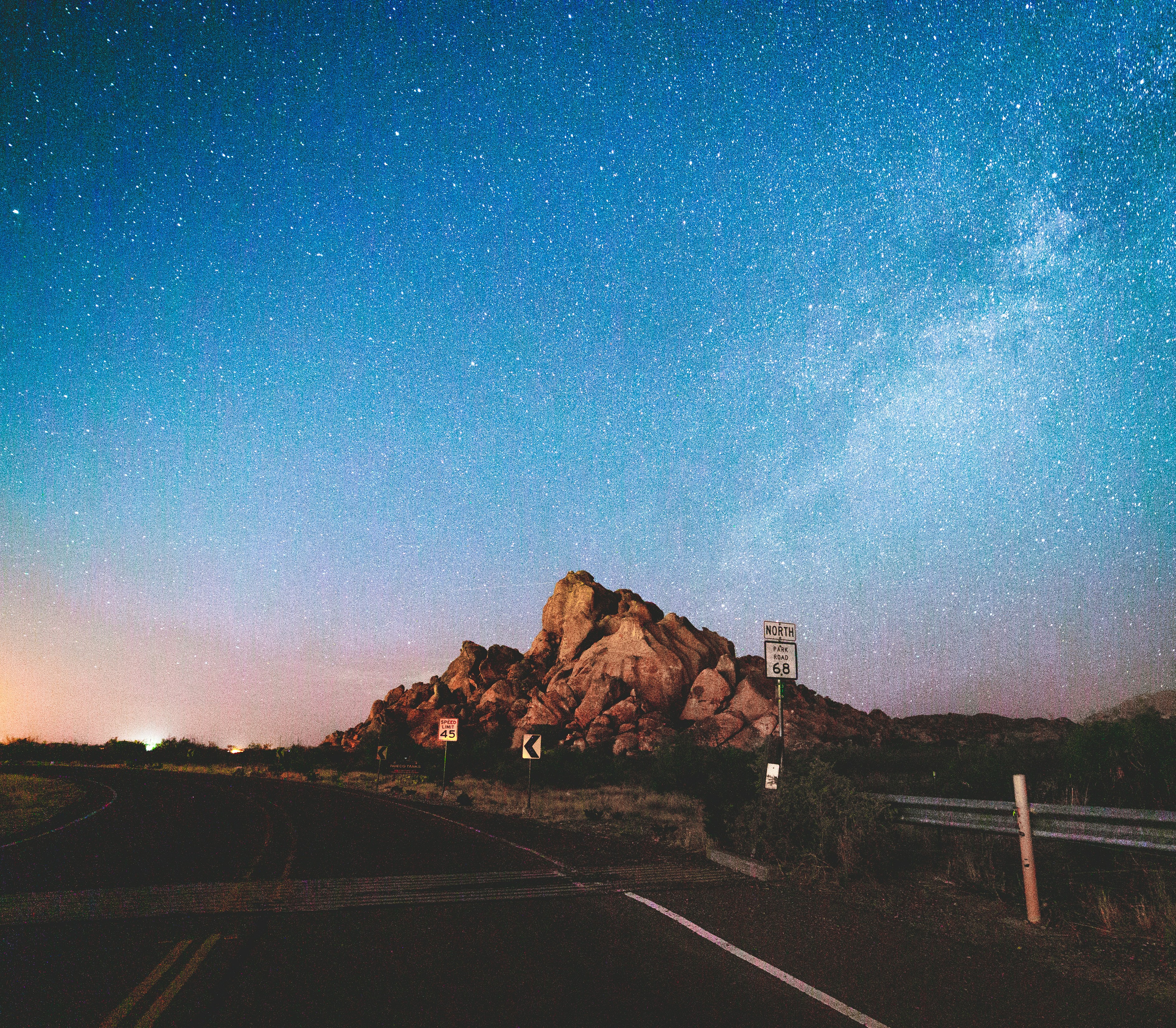 Celestial Roadside: A Journey Through the Stars