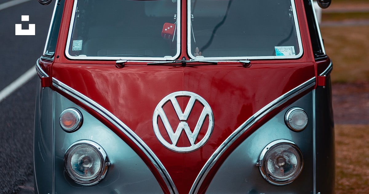 Red And White Volkswagen T 1 Van Photo Free Vehicle Image On Unsplash